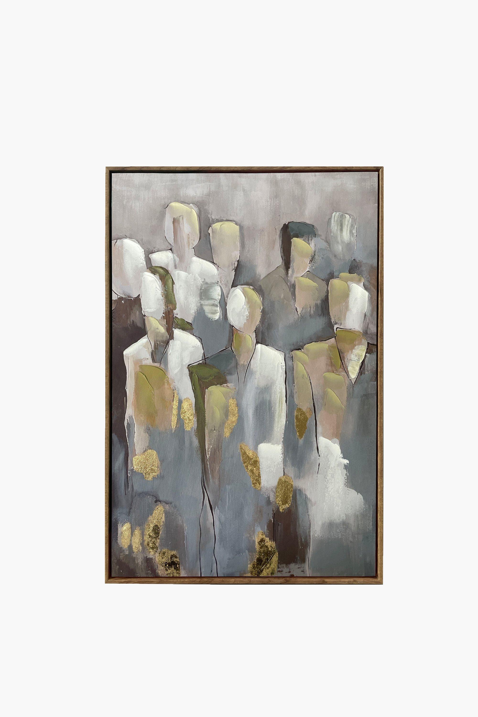 Abstract Figures Canvas, 60x90cm