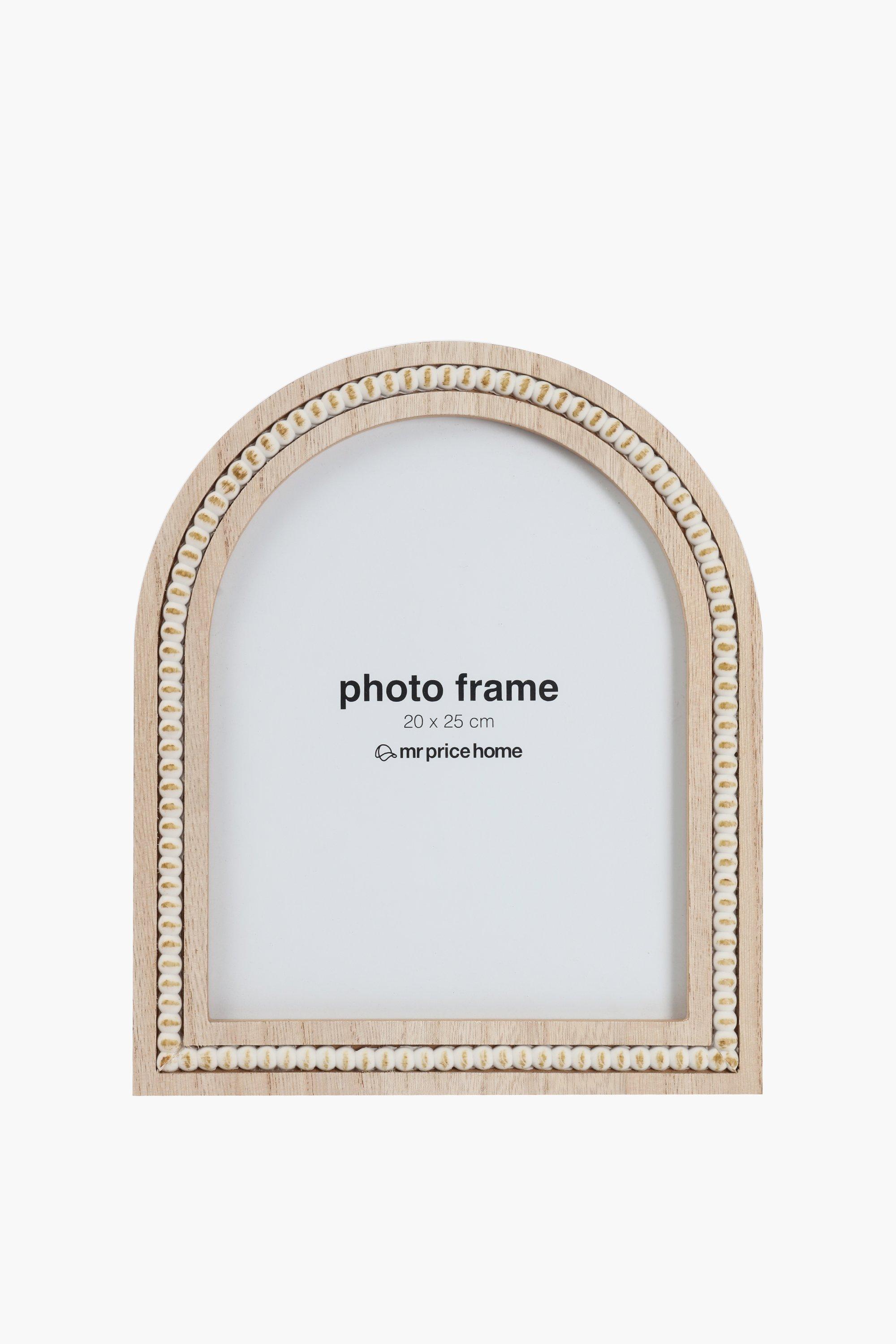 Arch Beaded Wood Frame, 20x25cm