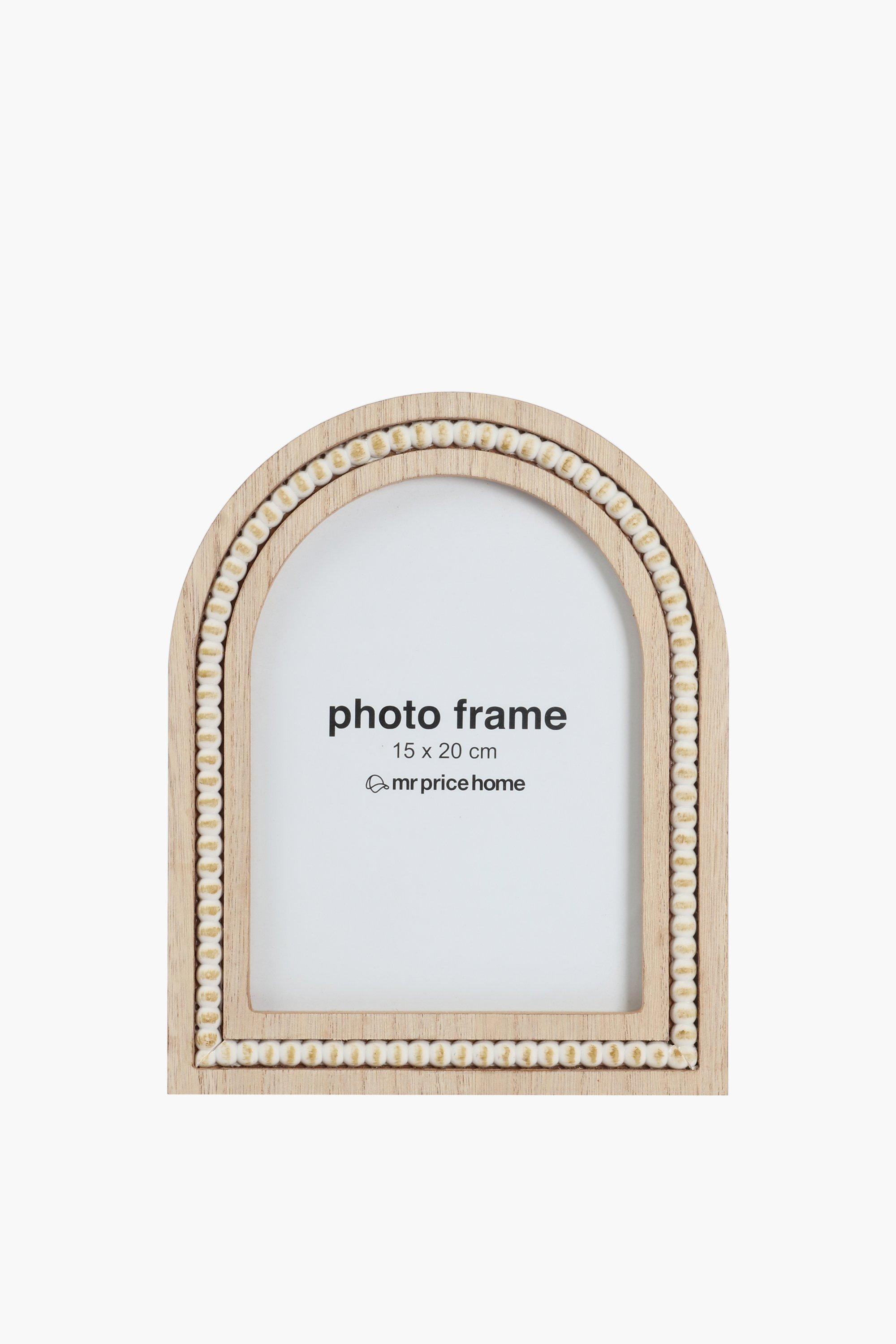 Arch Beaded Wood Frame, 15x20cm