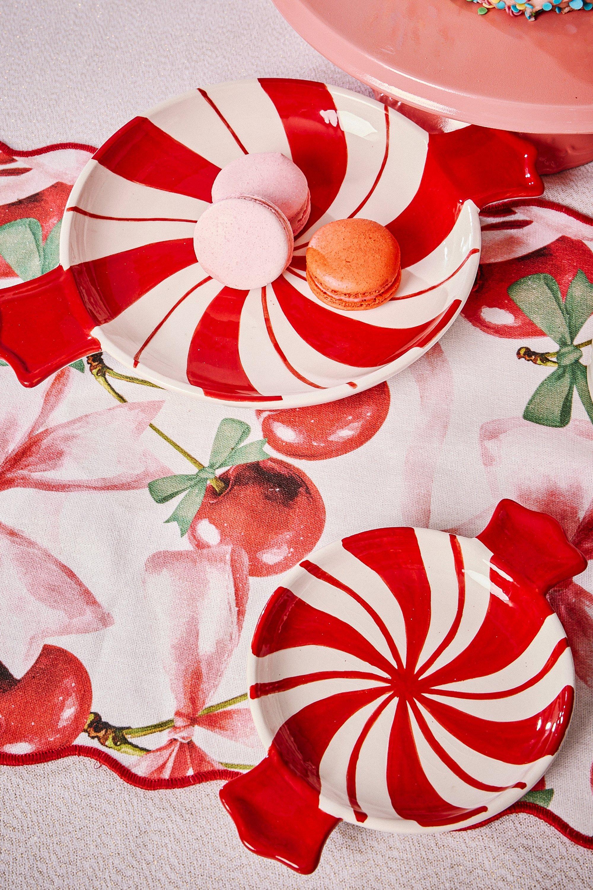 Candy Ceramic Platter, 30cm