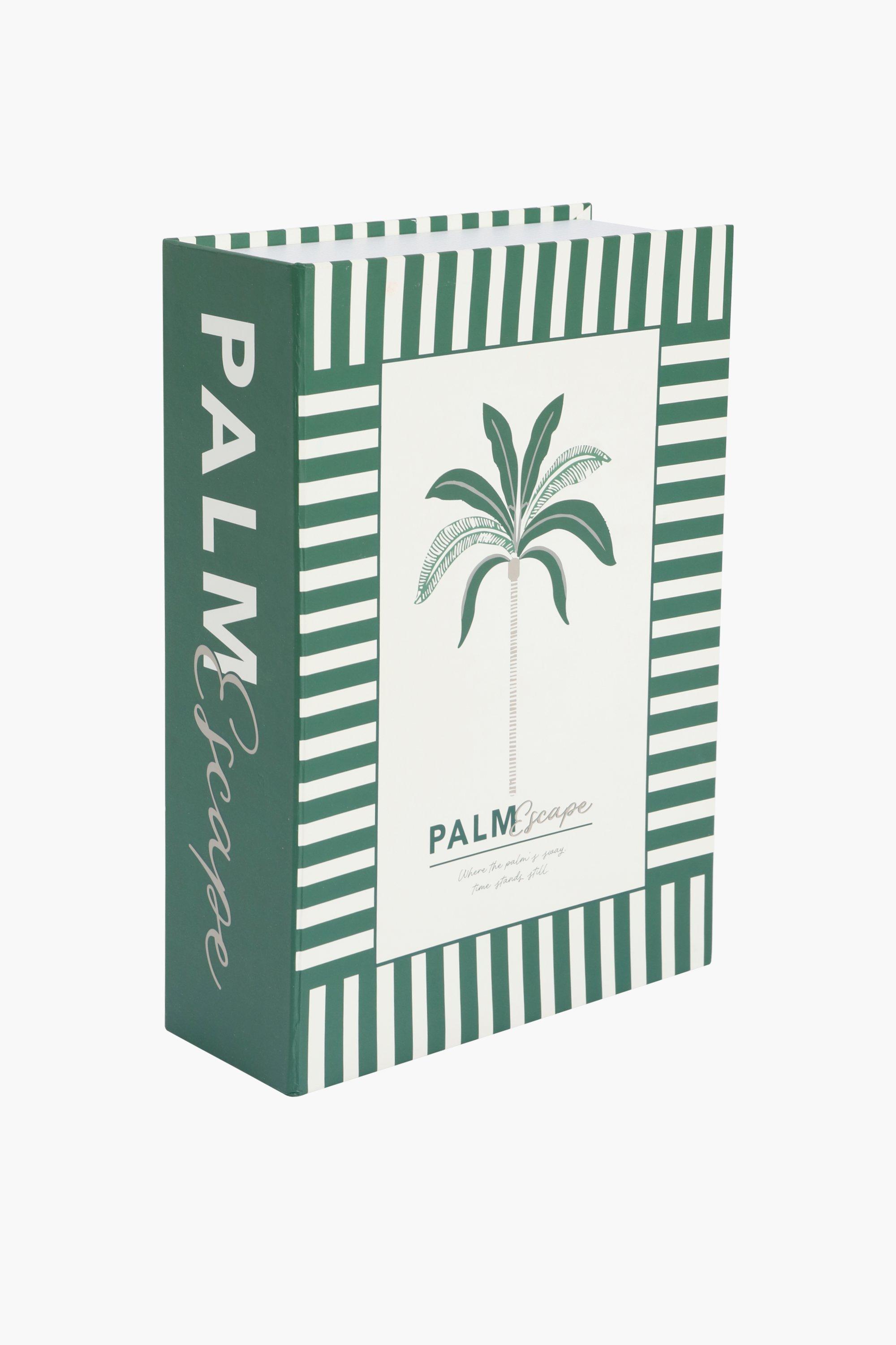Palm Tree Decor Book, 30x21cm