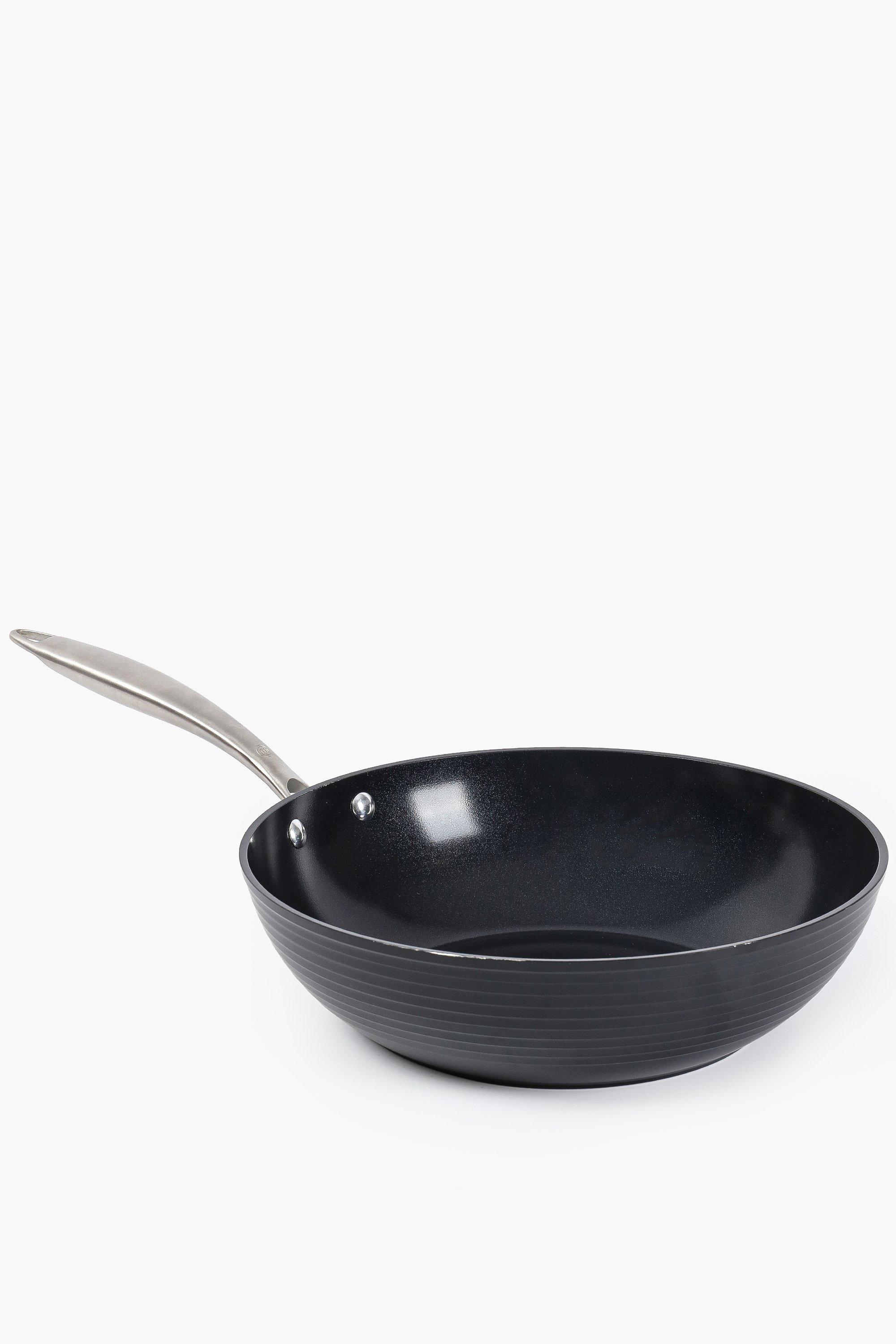 MasterChef Aluminium Elite Wok Pan, 28cm