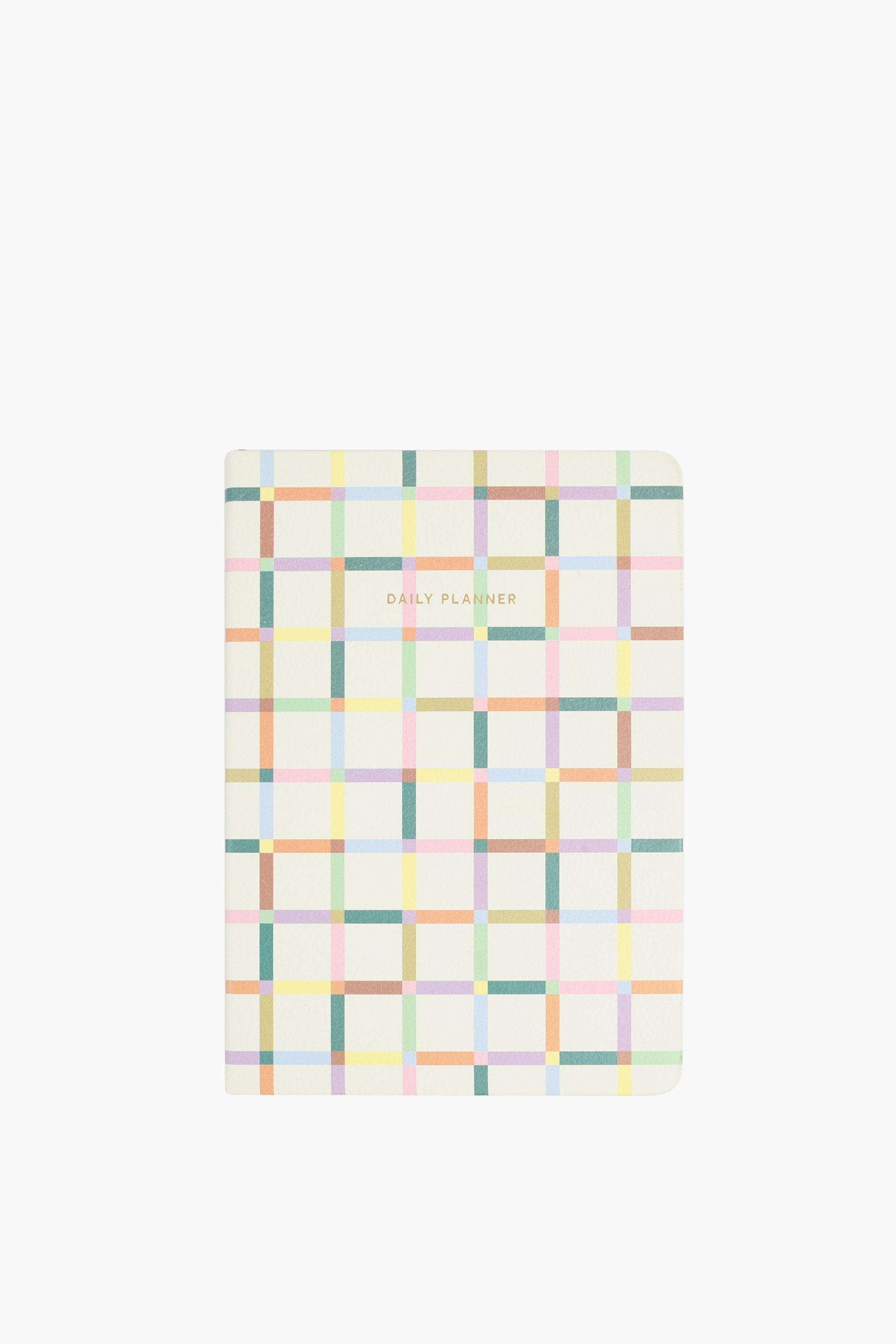 A5 Block Print Planner Notebook