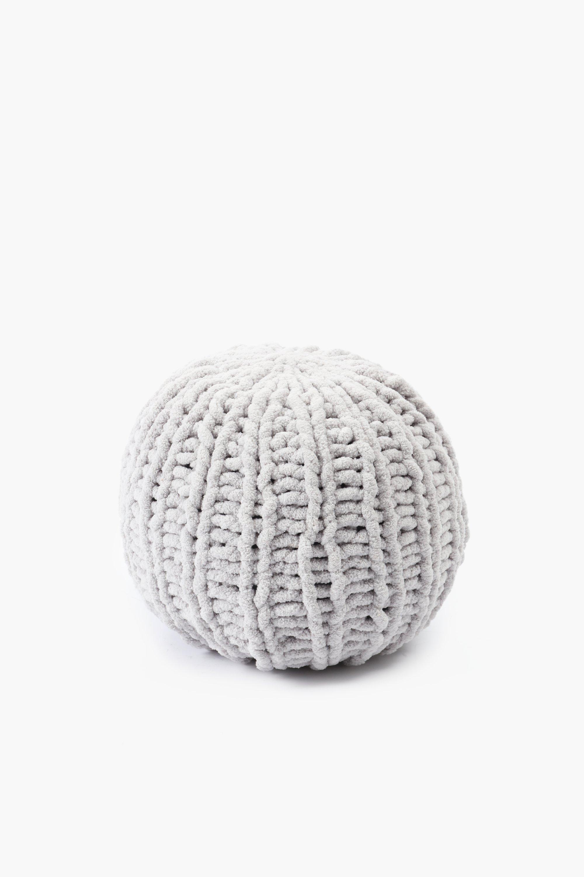 Textured Knit Ball 30cm Round