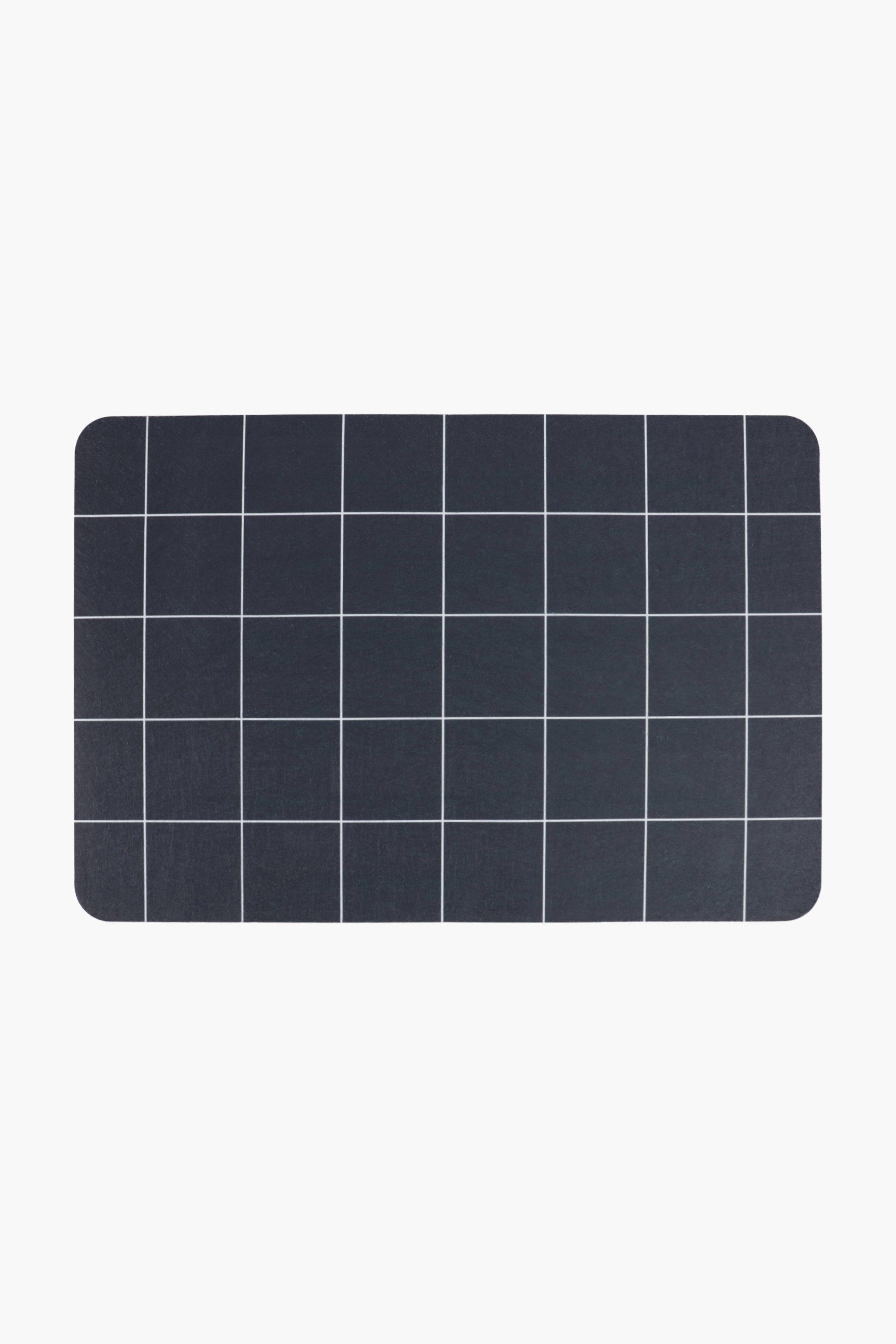 Clifton Check Kitchen Mat, 40x60cm