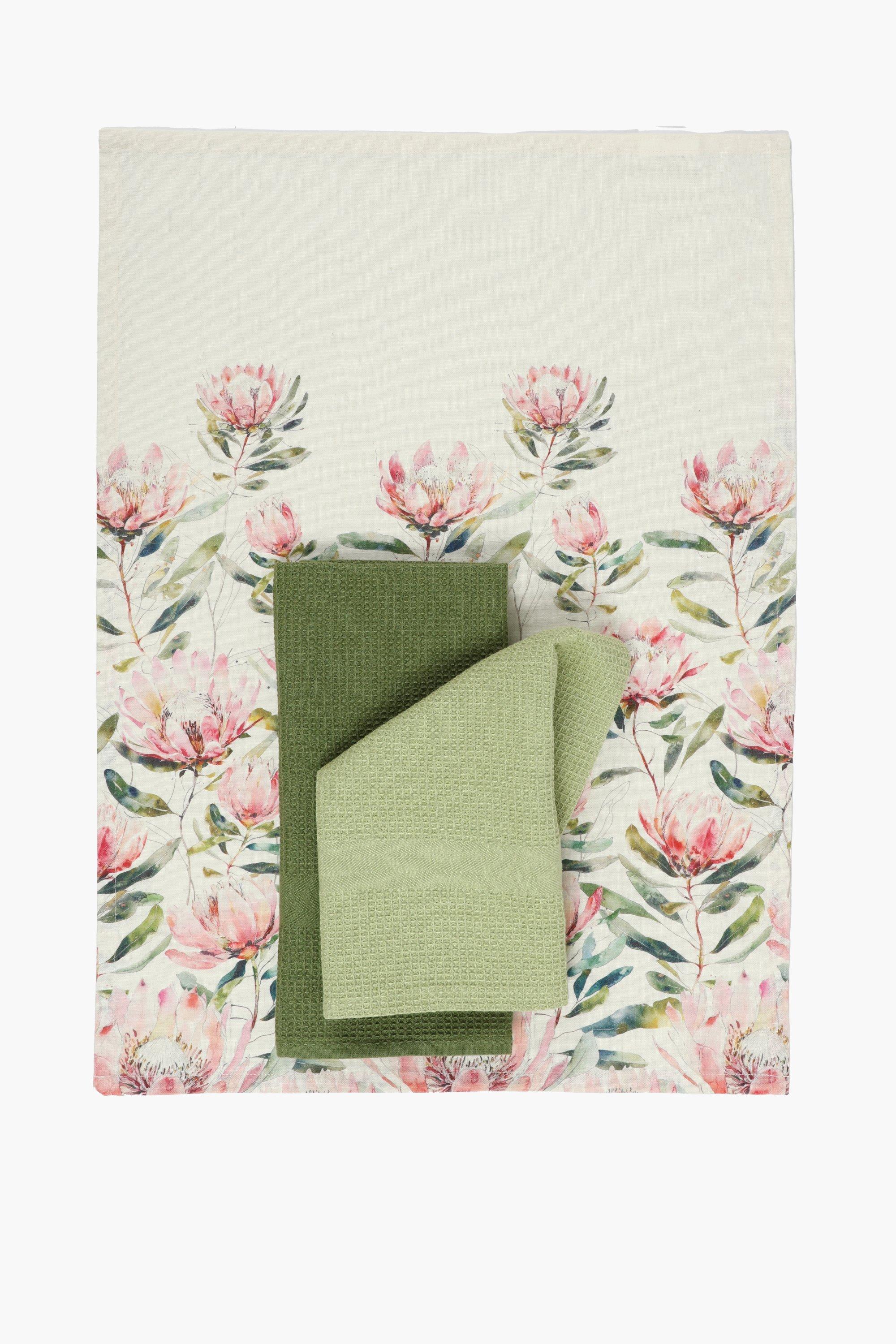 3 Pack Alicedale Tea Towel Set