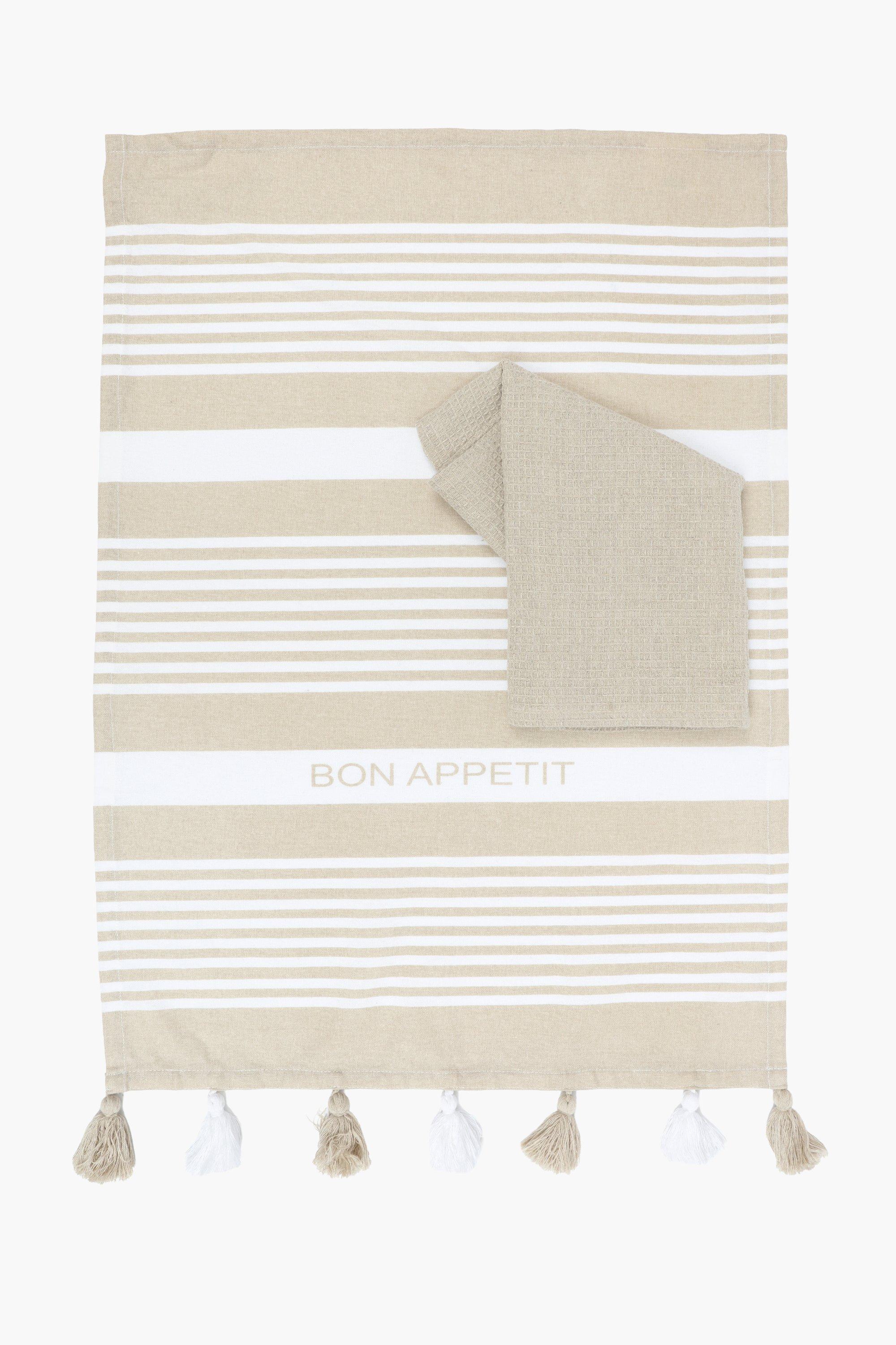 Stripe Tea Towel Set