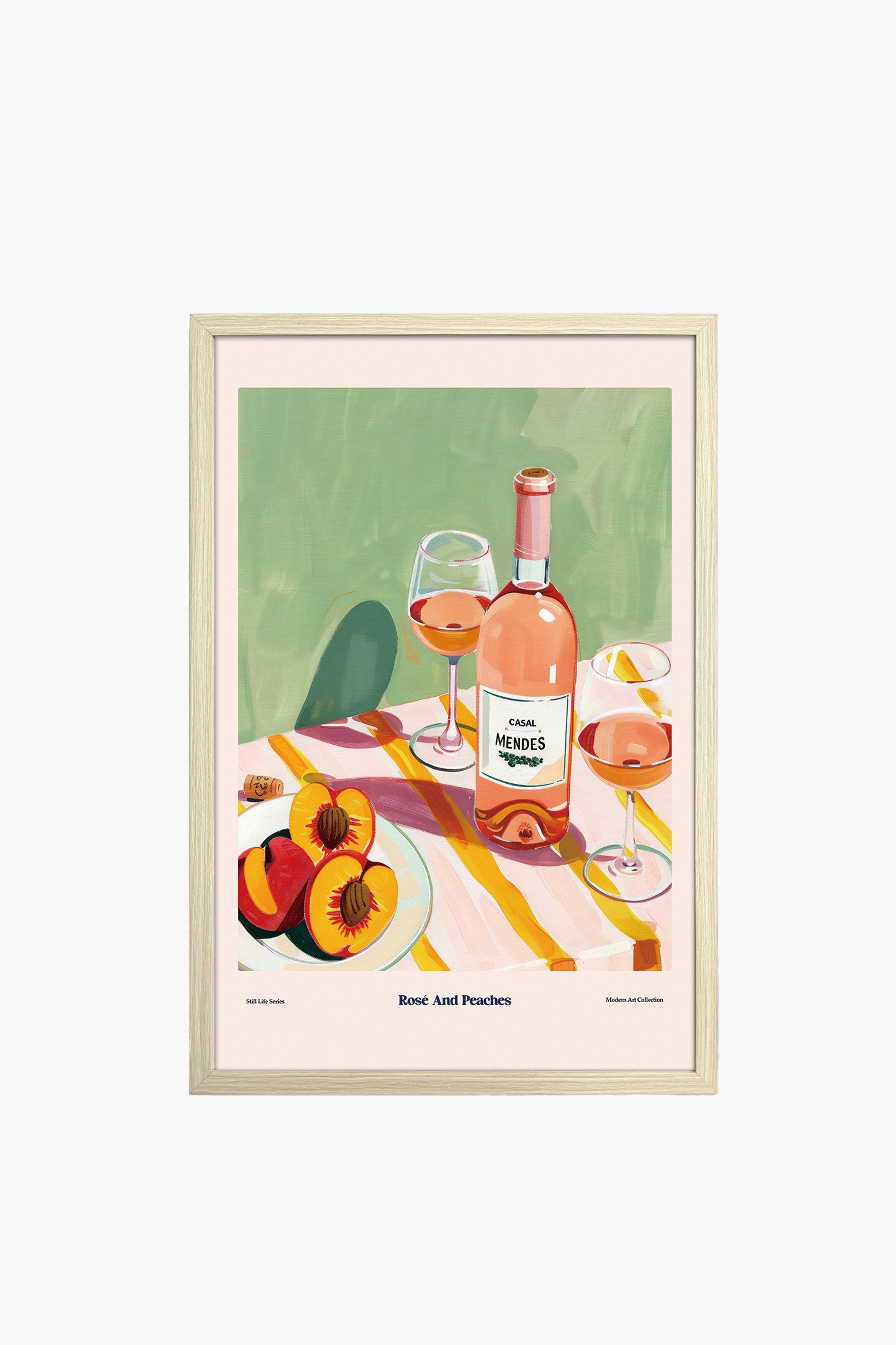 Framed Picnic Canvas, 40x60cm - Onesize