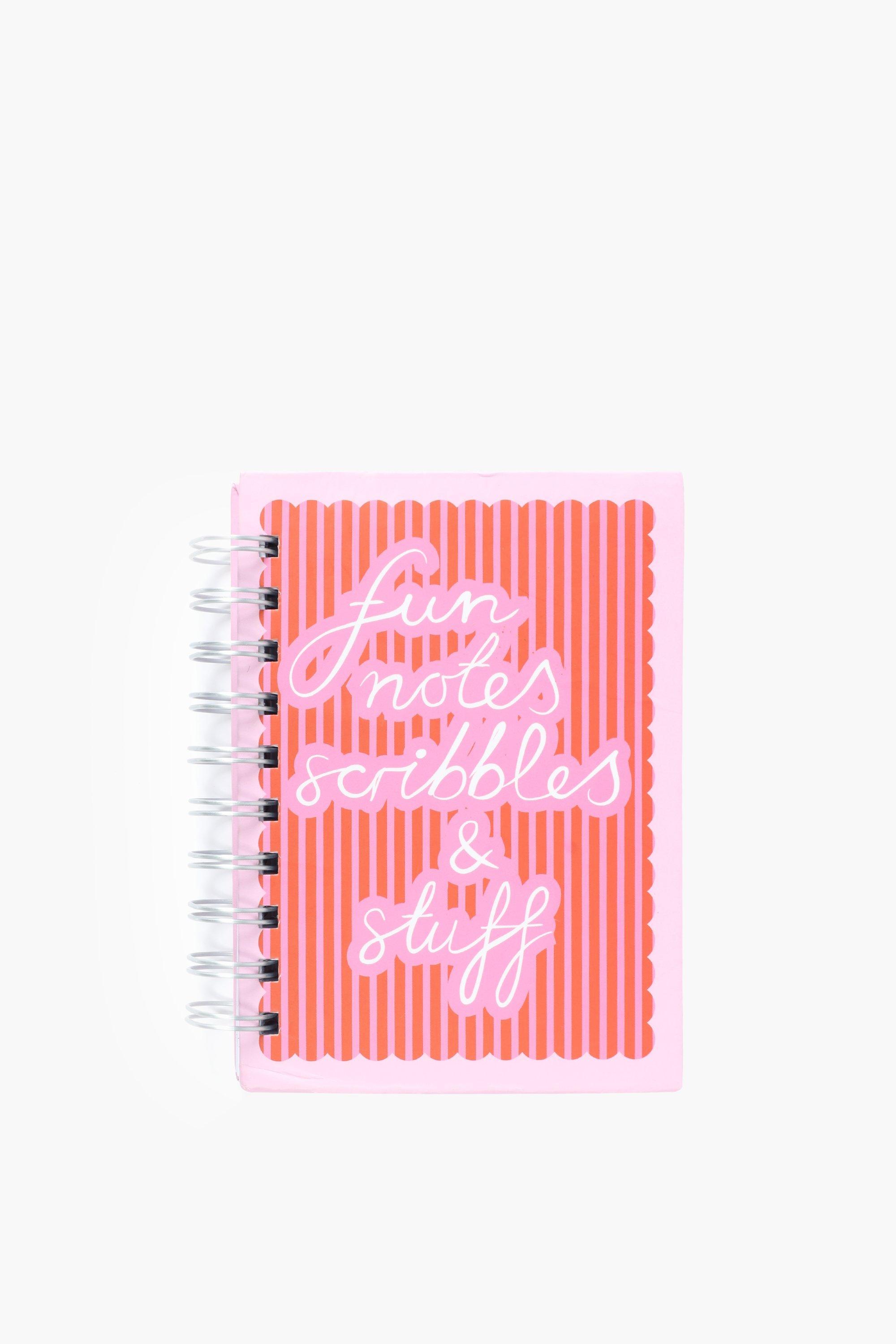 Scribble A6 Spiral Notebook