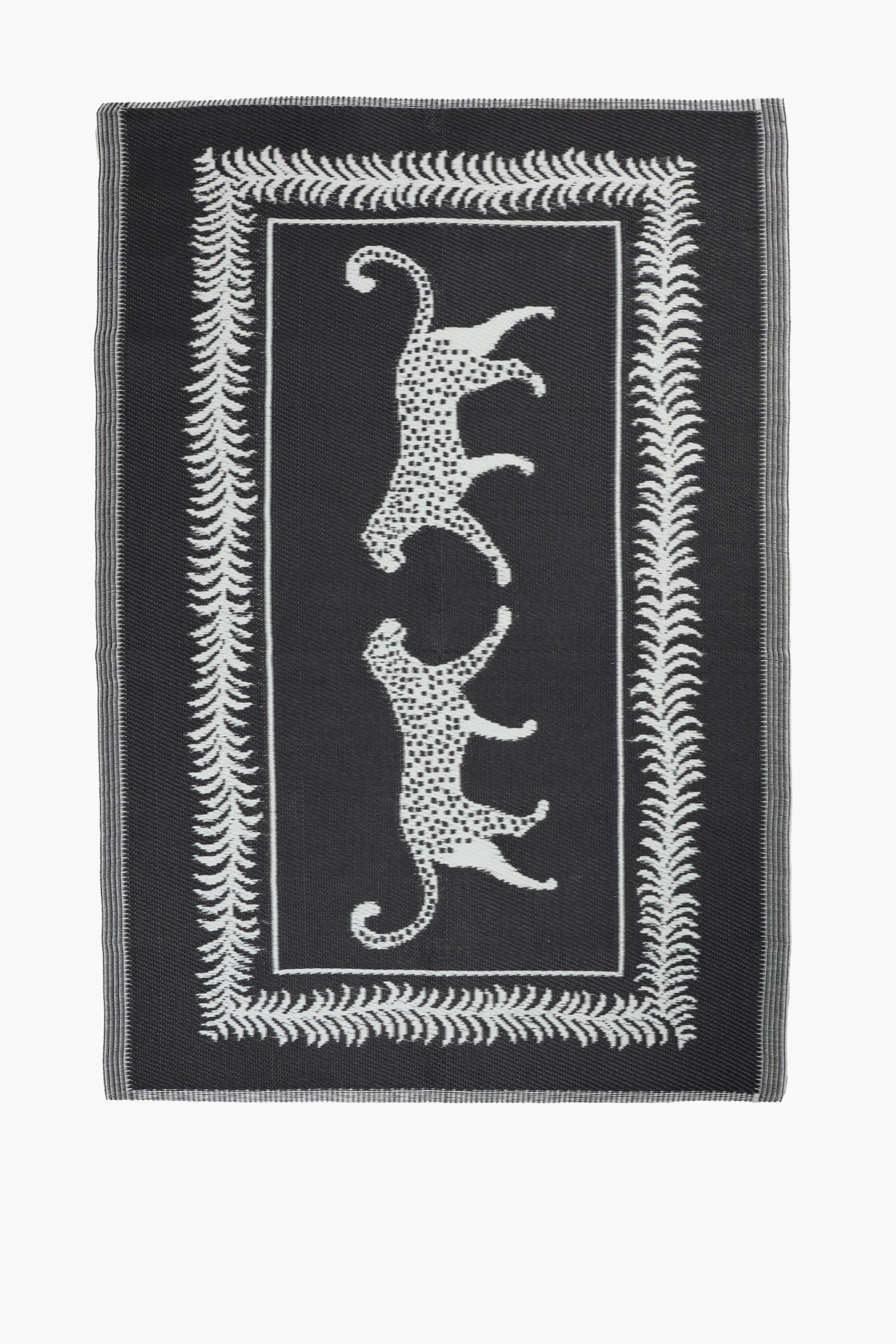 Patio Leopard Rug, 120x180cm