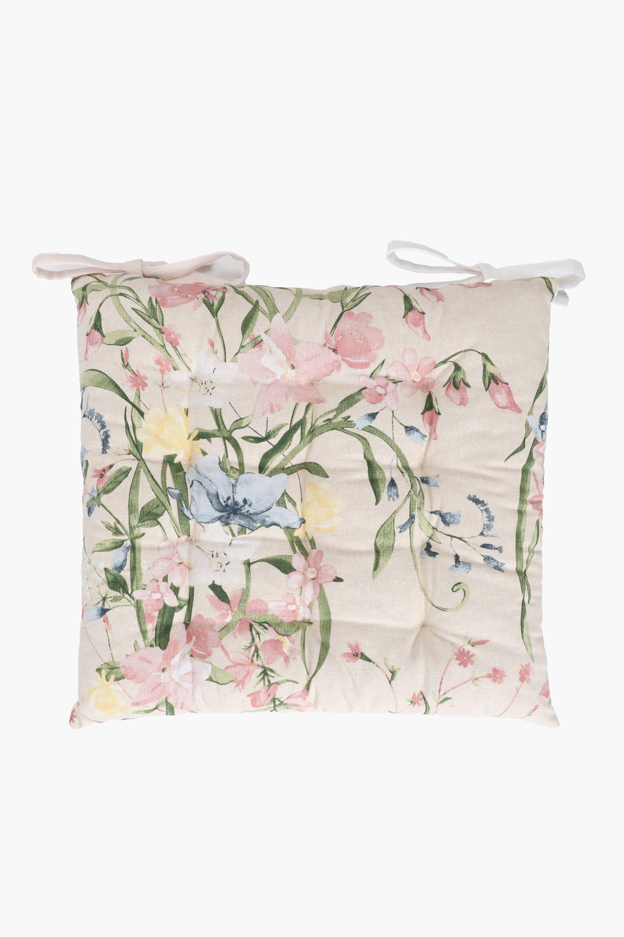 Printed Pennington Chair Pad, 40x40cm