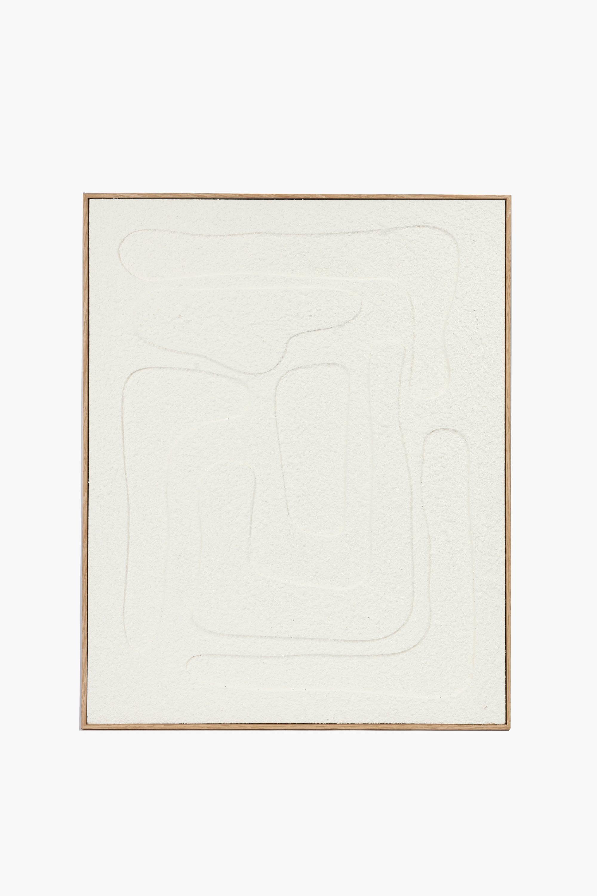 Maze Text Wall Art, 80x100cm