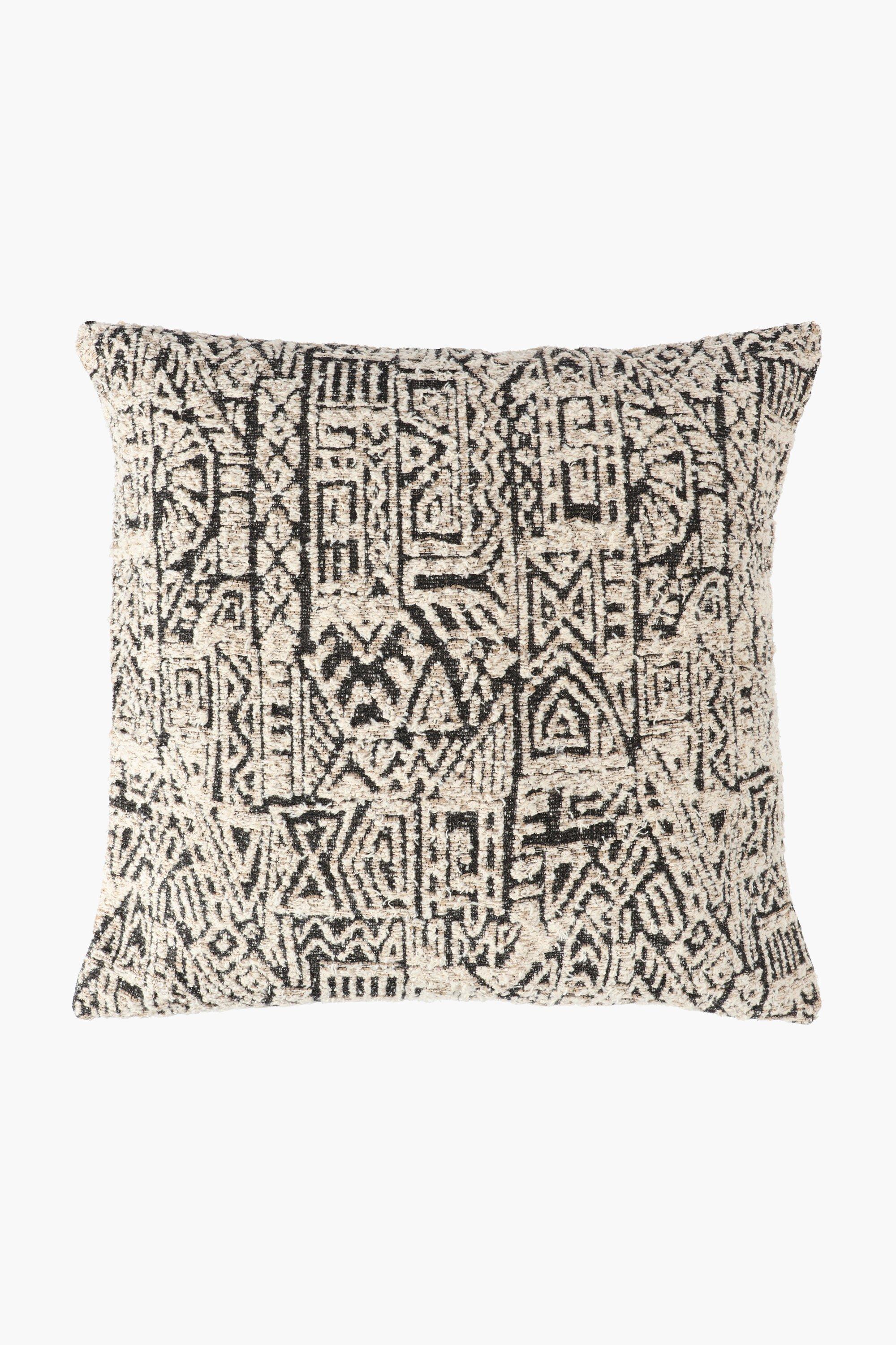 Extra Premium Tufted Geometric Scatter Cover Only, 60x60cm