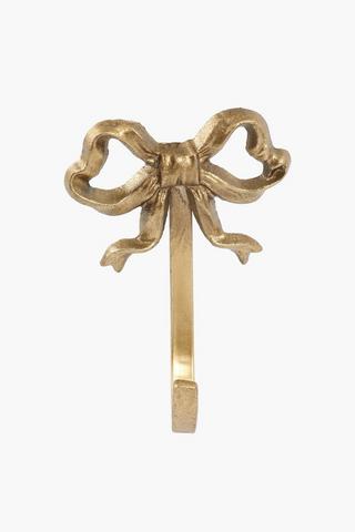 Metal Bow Wall Hook, 10x13cm