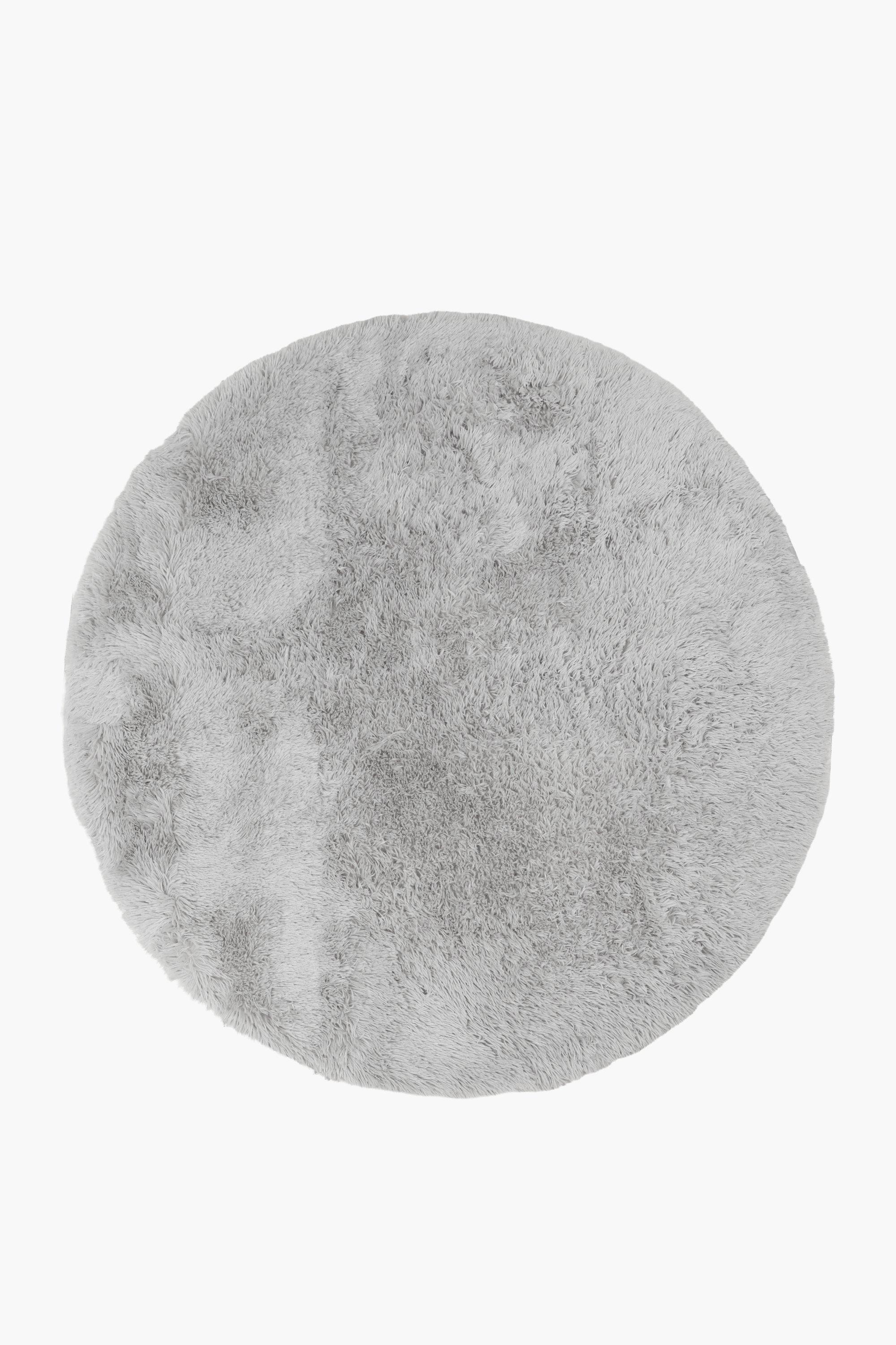 Faux Fur Round Shaggy Rug 120cm