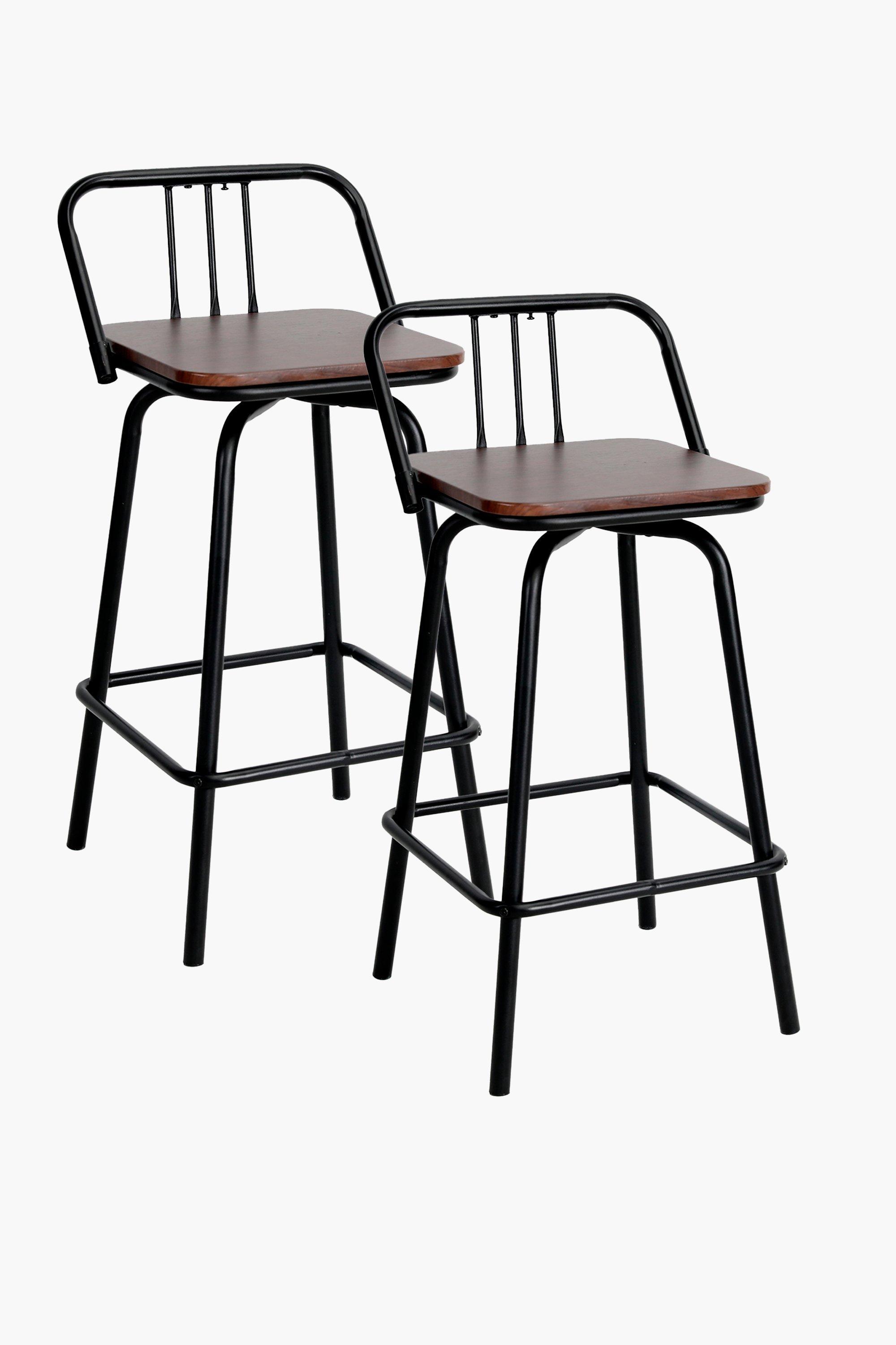 2 Pack Vigo Swivel Nook Stools