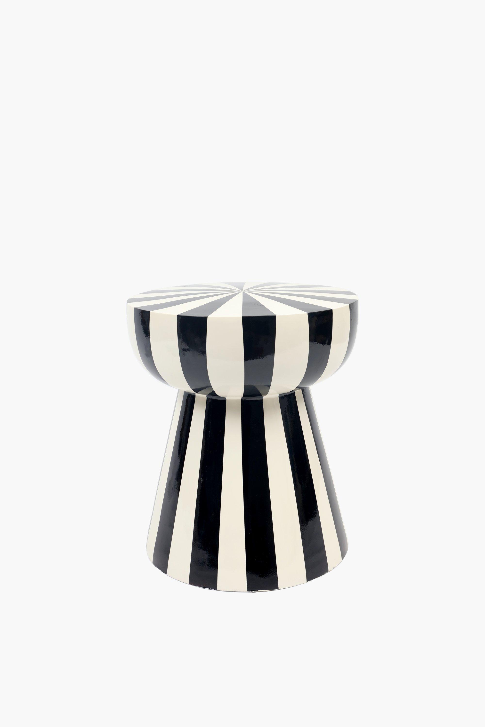 Doppler Stripe Side Table