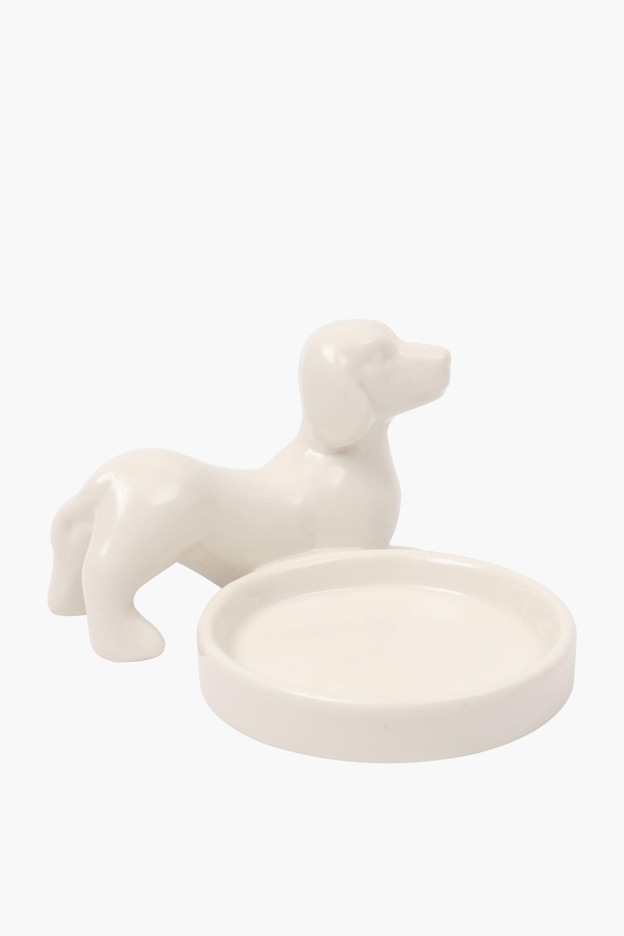 Dog Pillar Candle Holder, 13x17.5cm