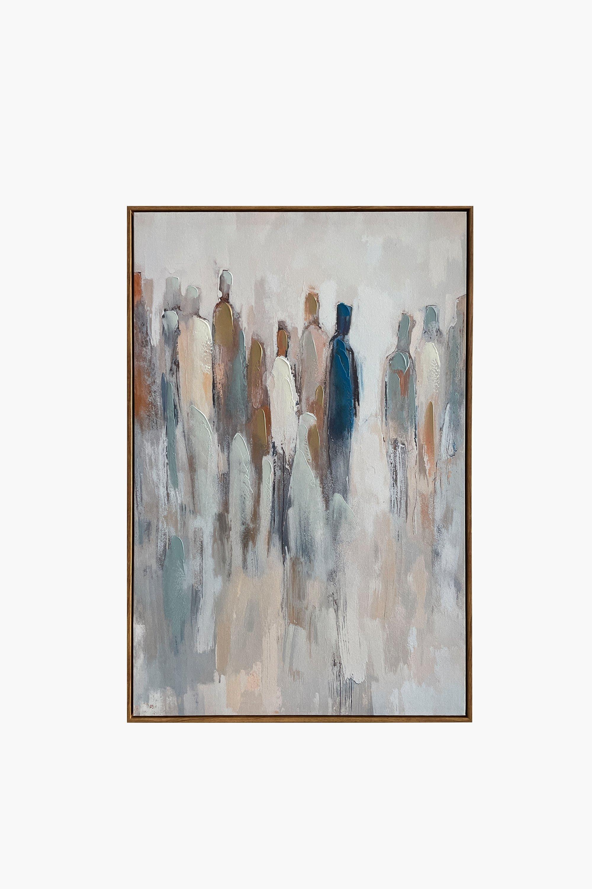 Abstract Figures Canvas, 60x90cm