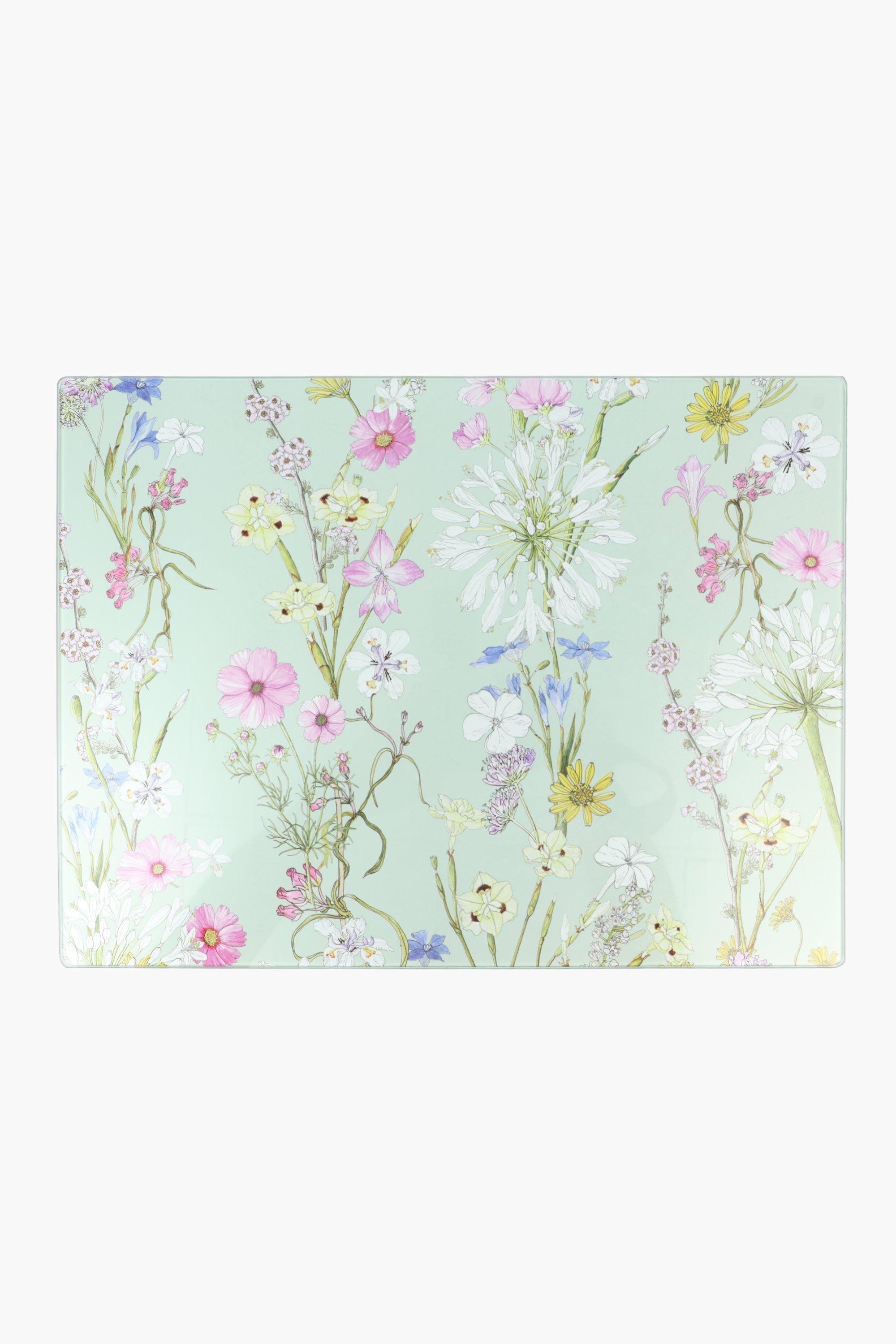 Colab Coralbloom Glass Chopping Board