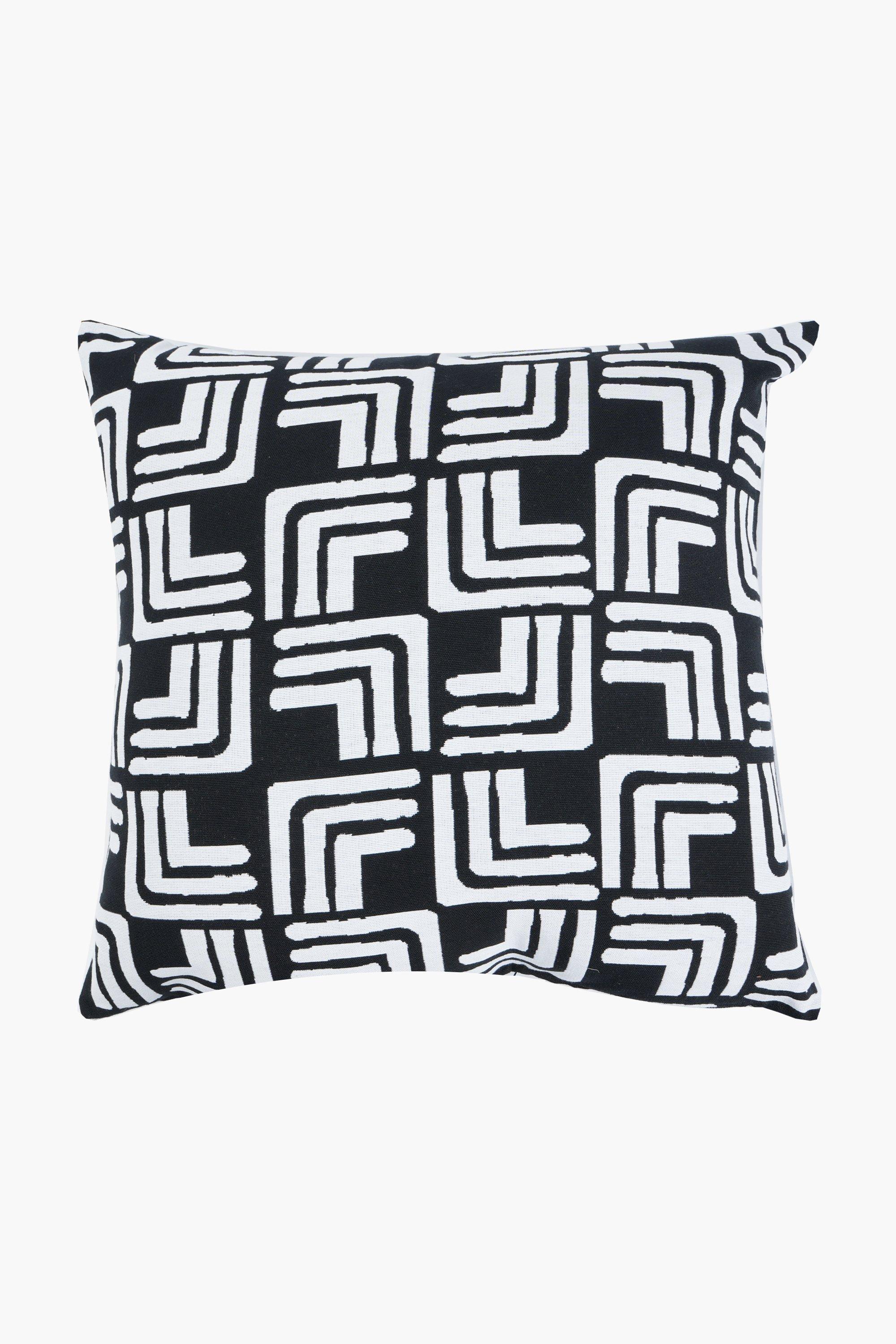 Jacquard Geometric Scatter Cover Only, 60x60cm