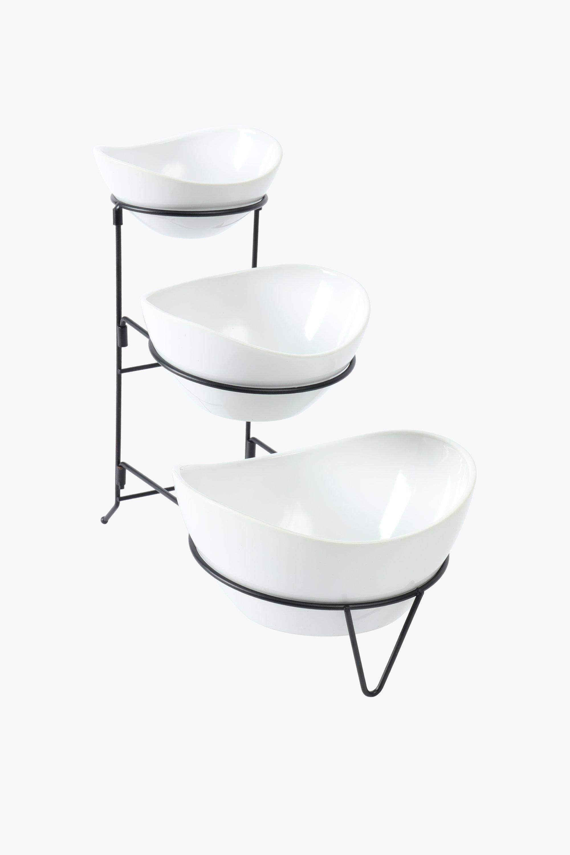 3 Piece Porcelain Server Set