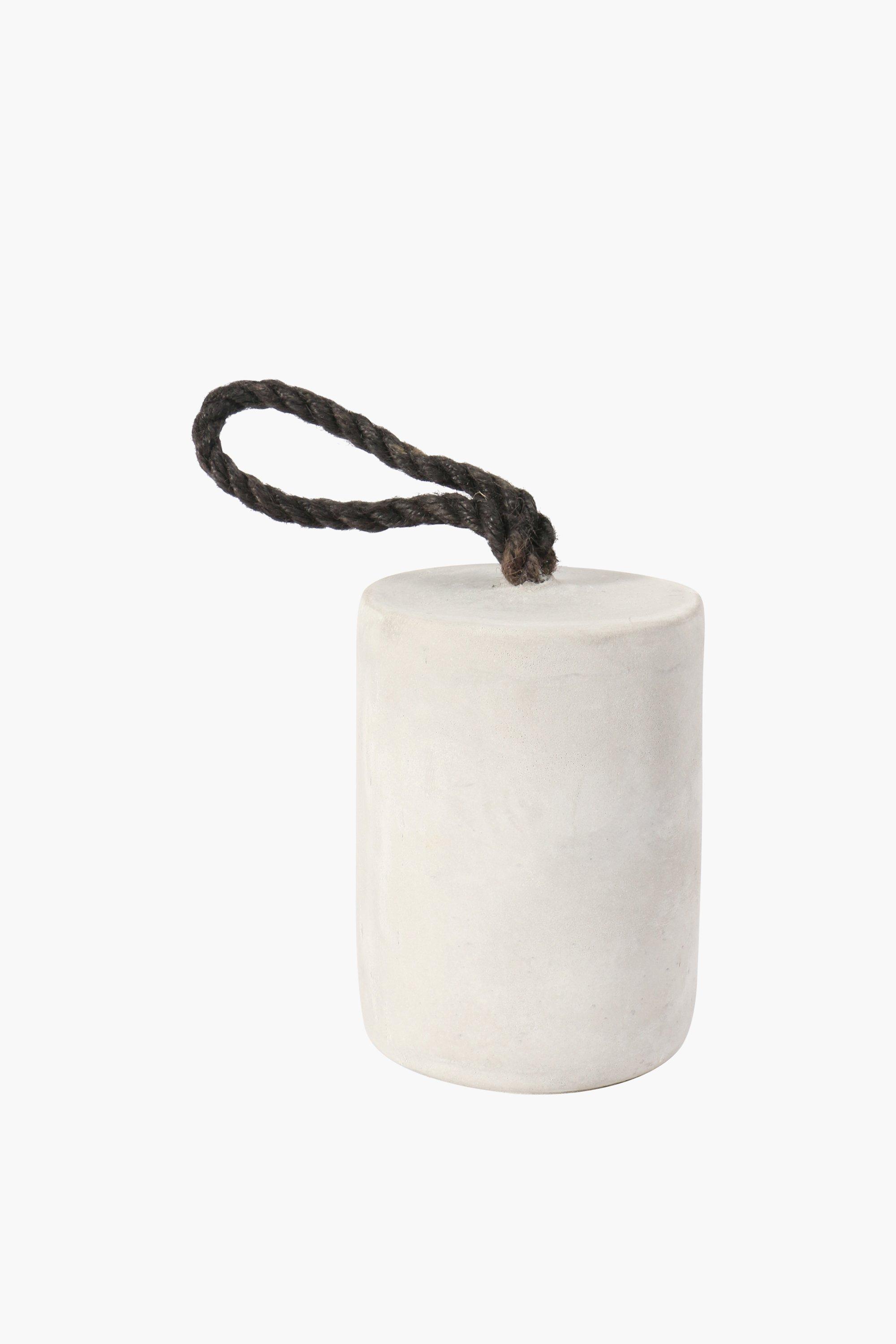 Cement Cylinder Door Stop Tall