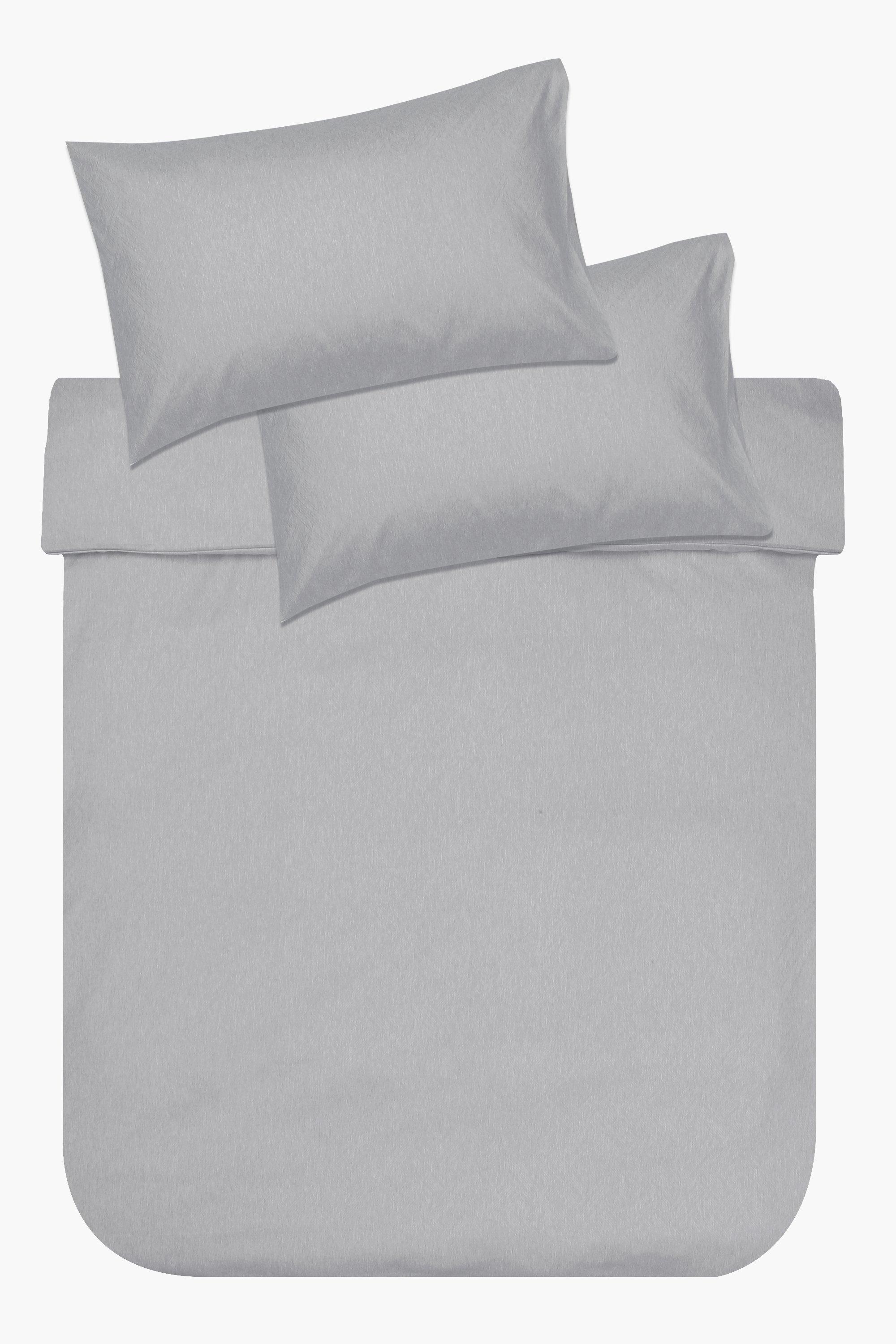Marl Embossed Duvet Cover Set