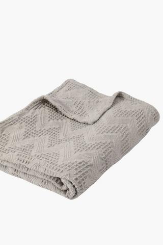 Manhattan Geometric Throw 180x220cm