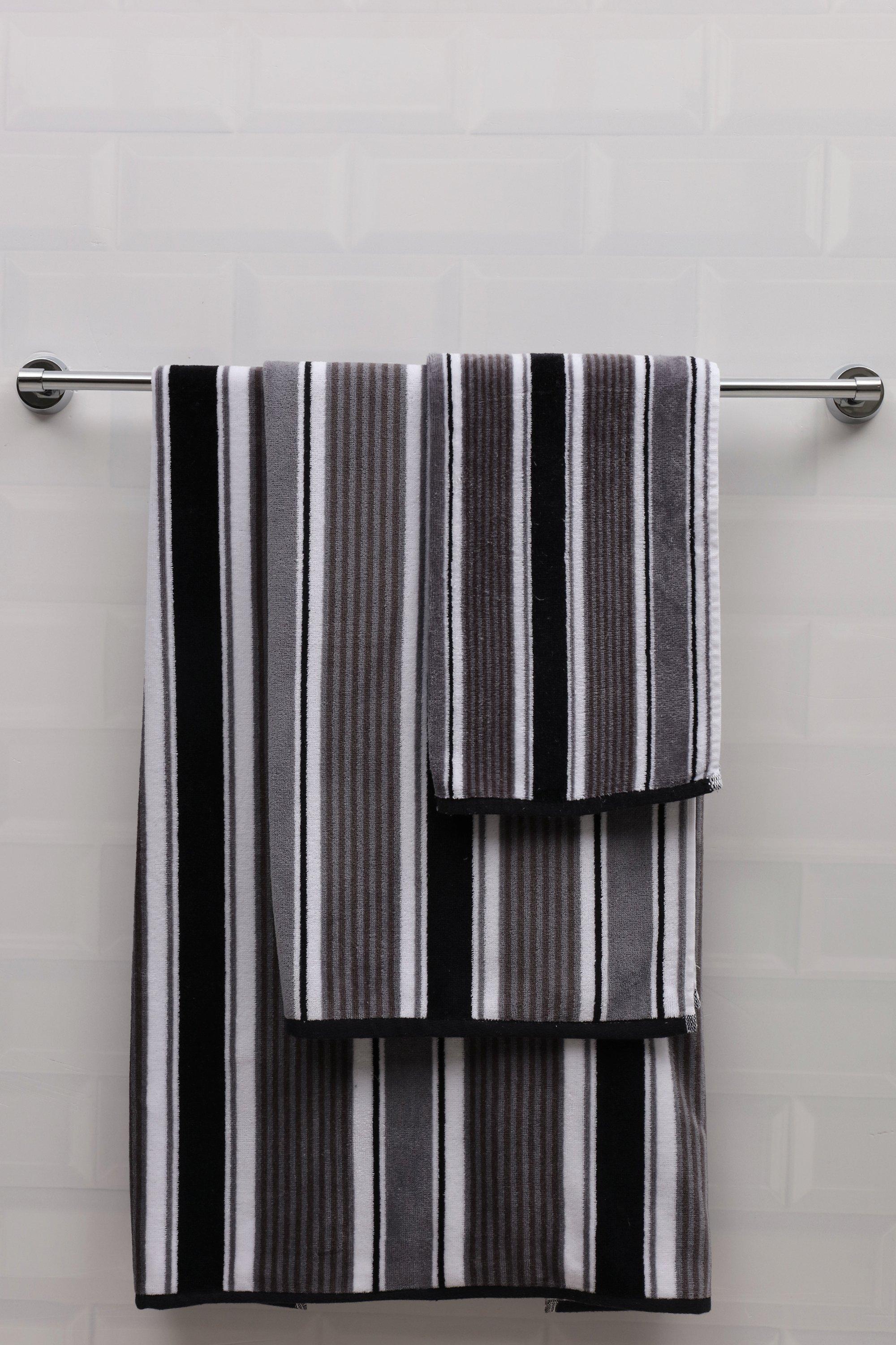 Kingsley Stripe Border Towel