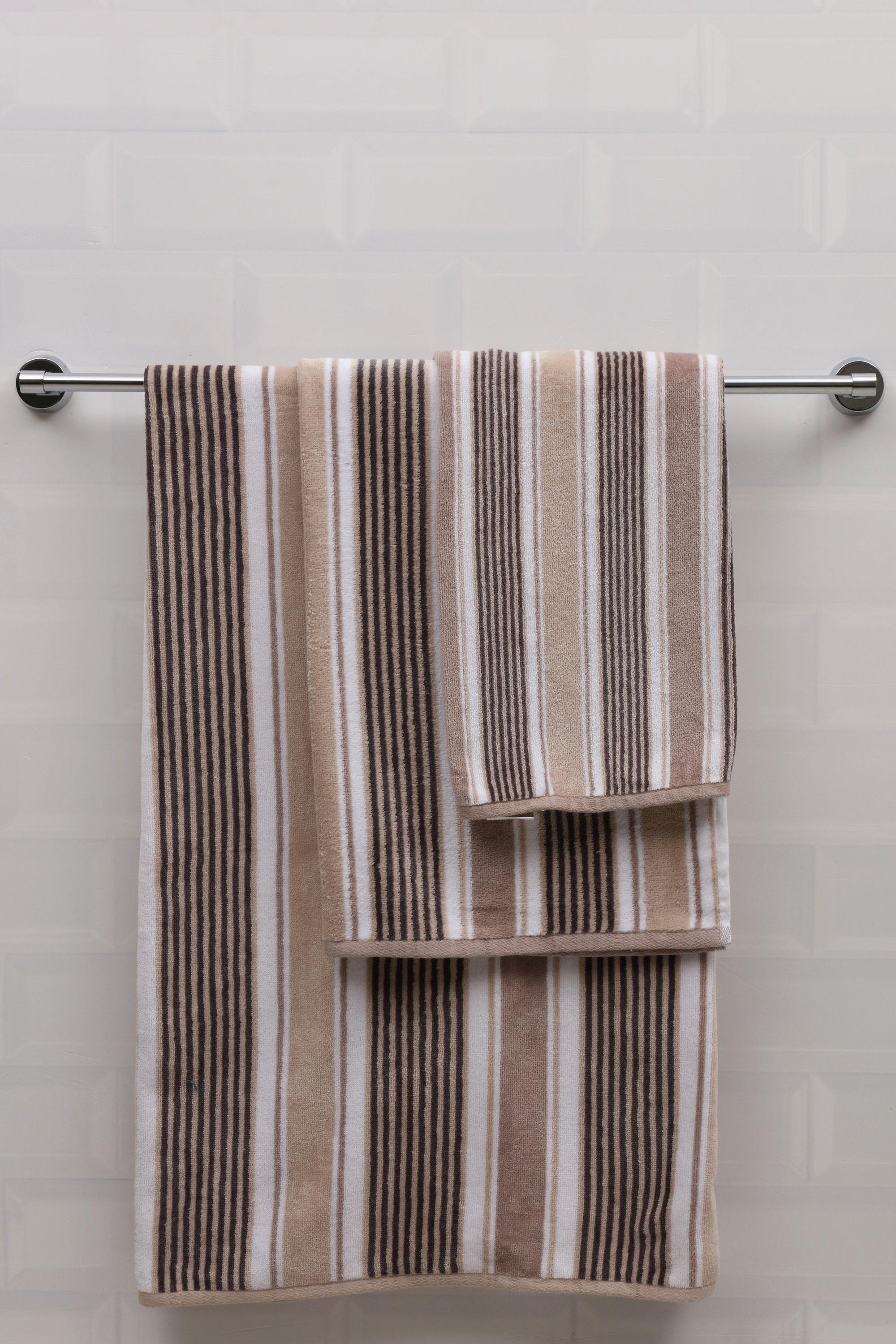 Kingsley Stripe Border Towel