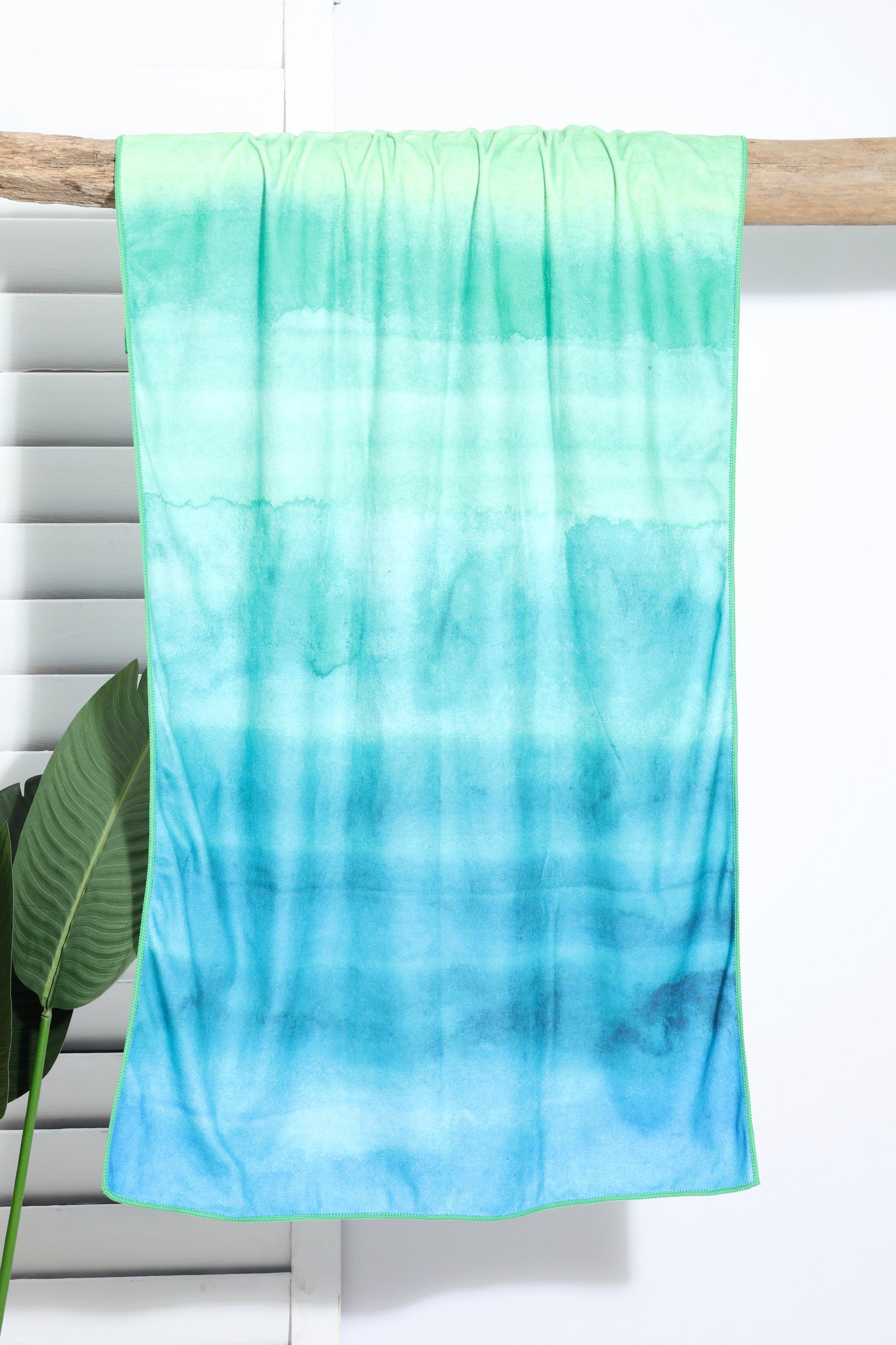 Microfibre Printed Tye Dye Beach Towel