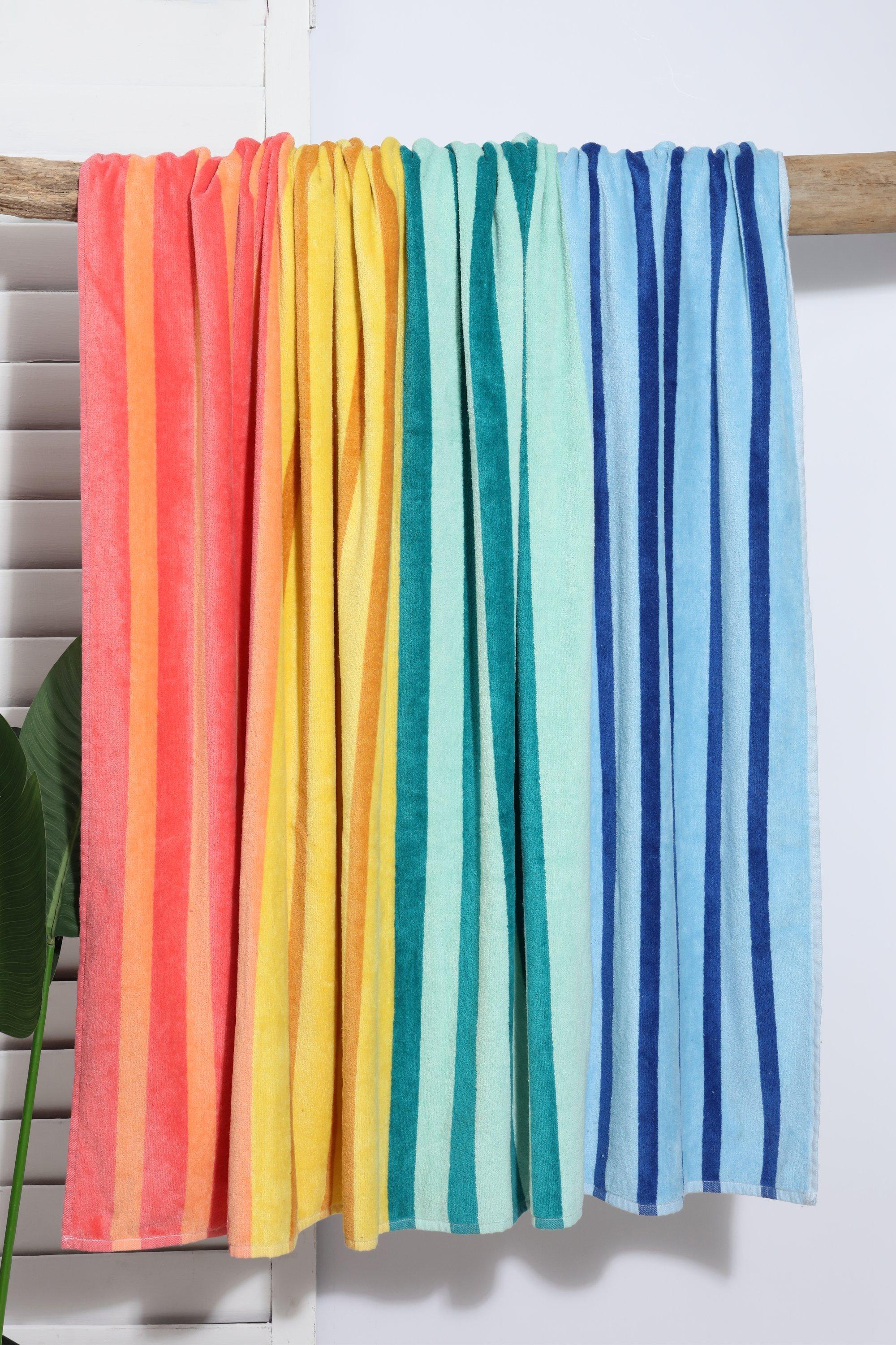Cotton Stripe Beach Blanket 160x175CM