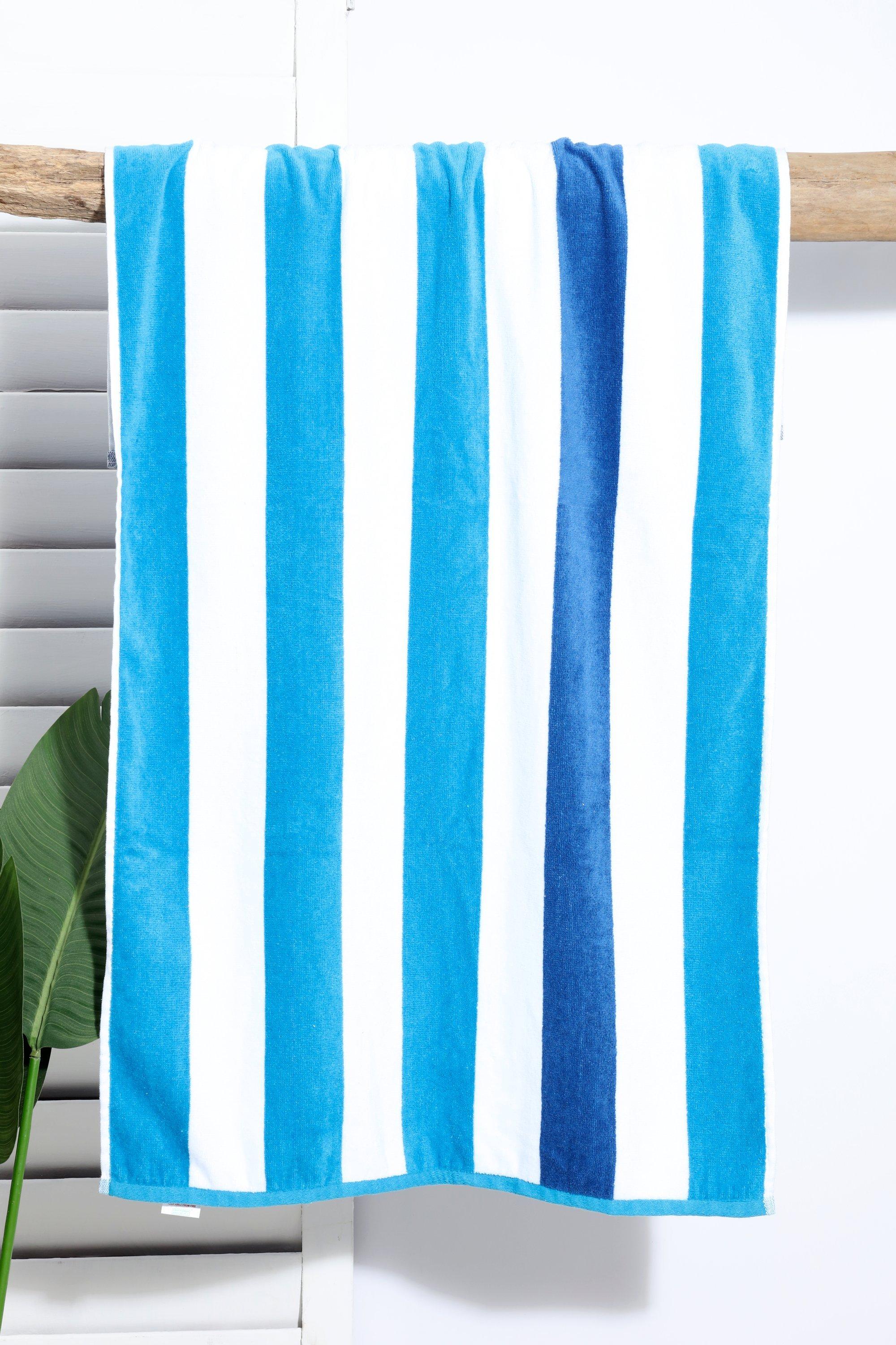 Cotton Cabana Classic Stripe Beach Towel