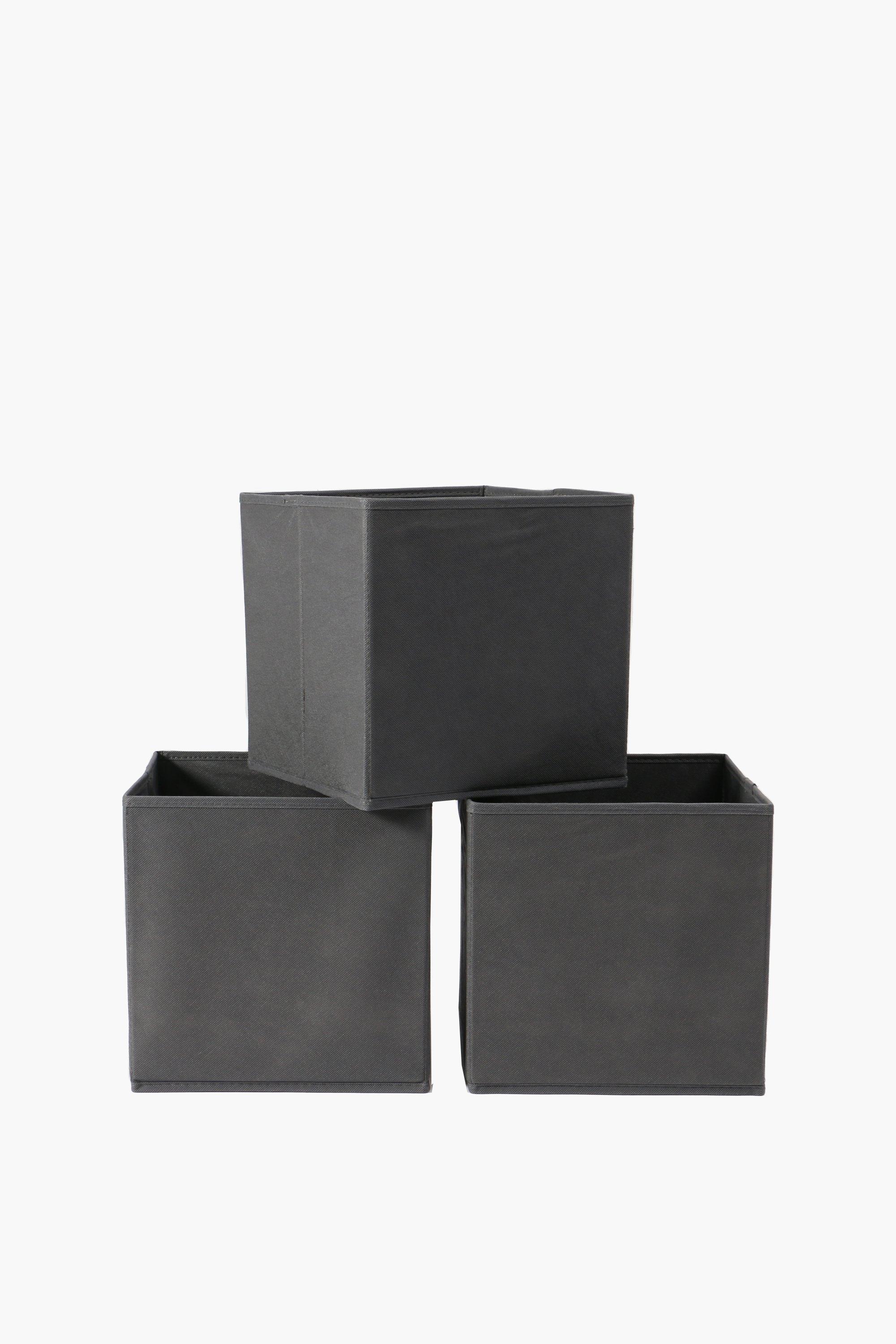 Set Of 3 Foldable Storage Boxes