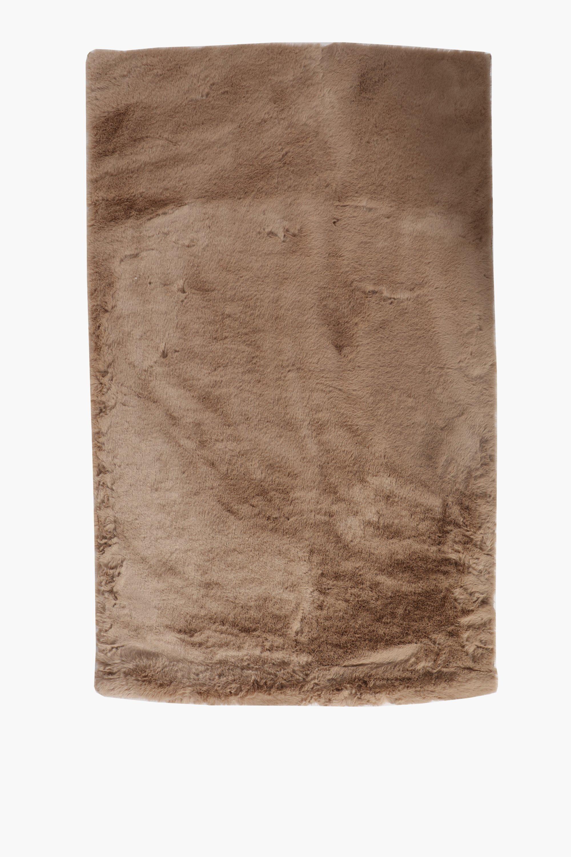 Faux Fur Bath Mat, Extra Large