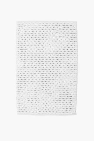 Braided Cotton Bath Mat Large 50x80cm