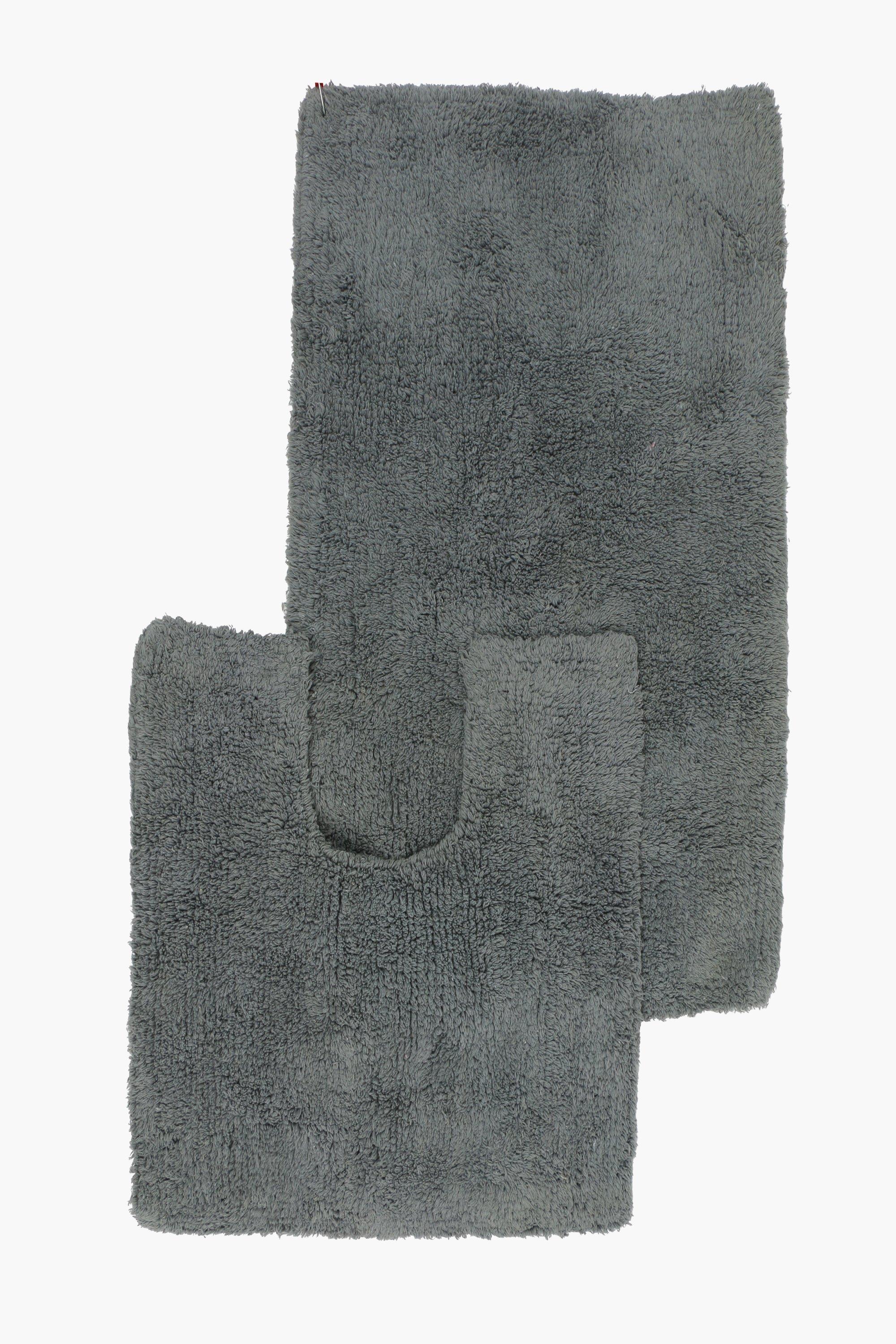 2 Piece Cotton Bath Mat Set