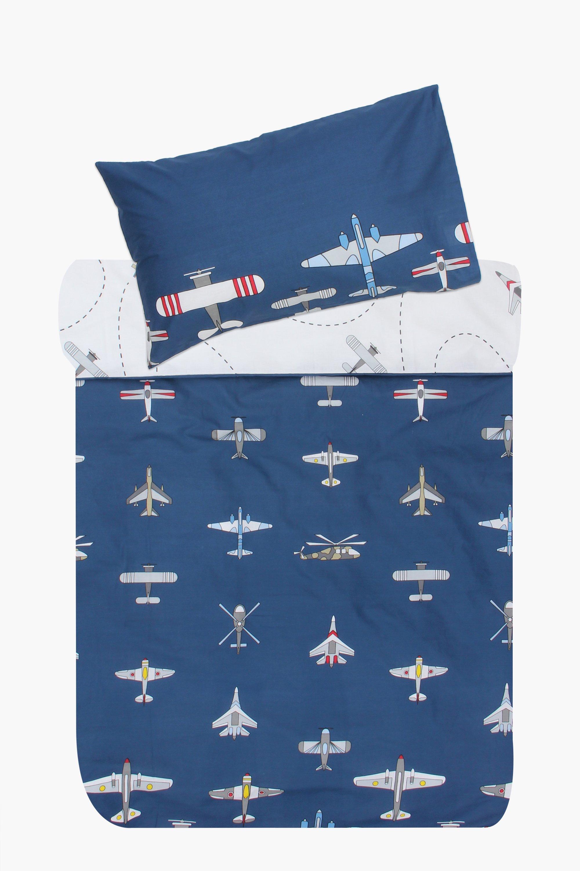 144 Thread Streaming Jets Duvet Cover Set