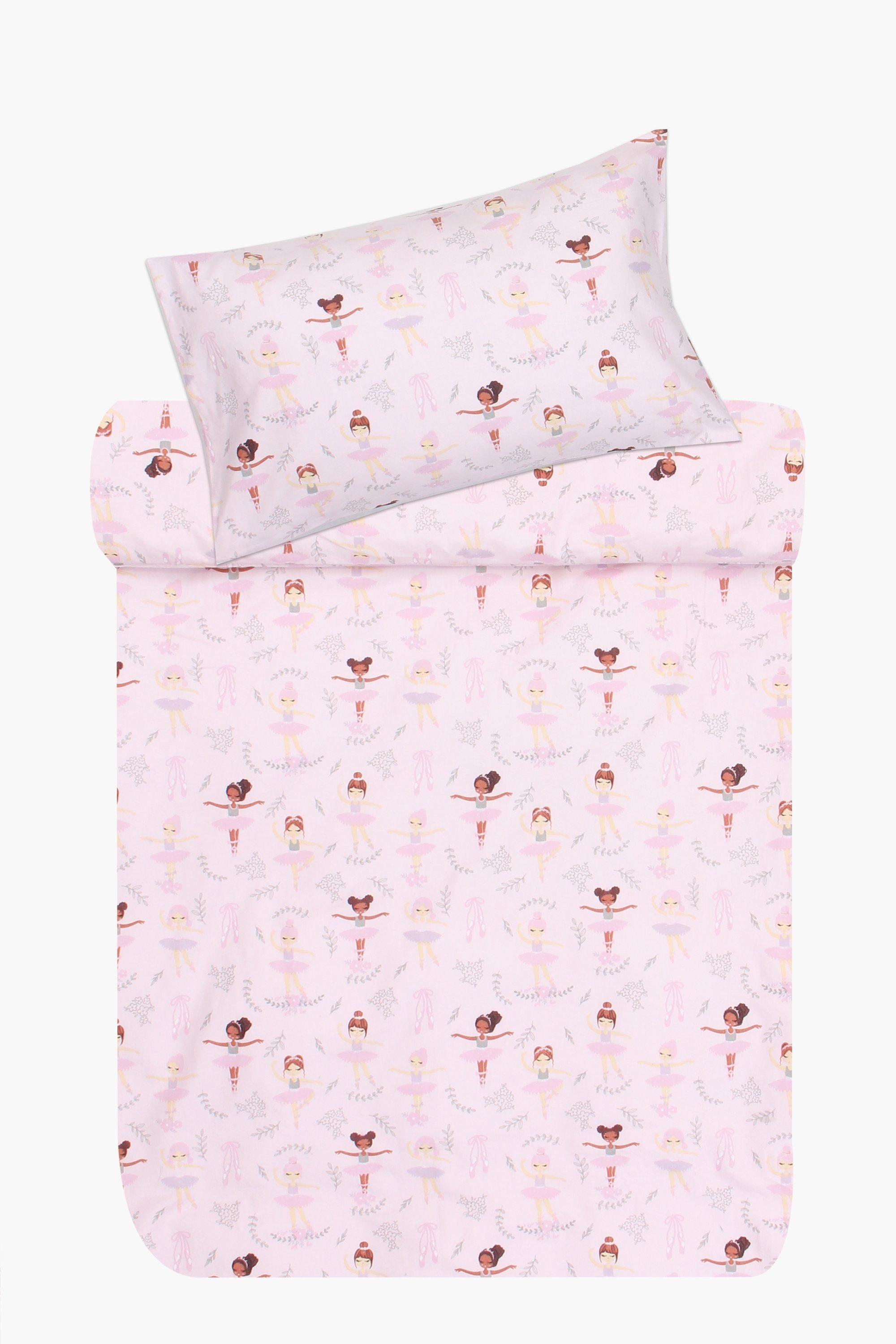 100% Brushed Cotton Kids Ballet Duver Cover Set