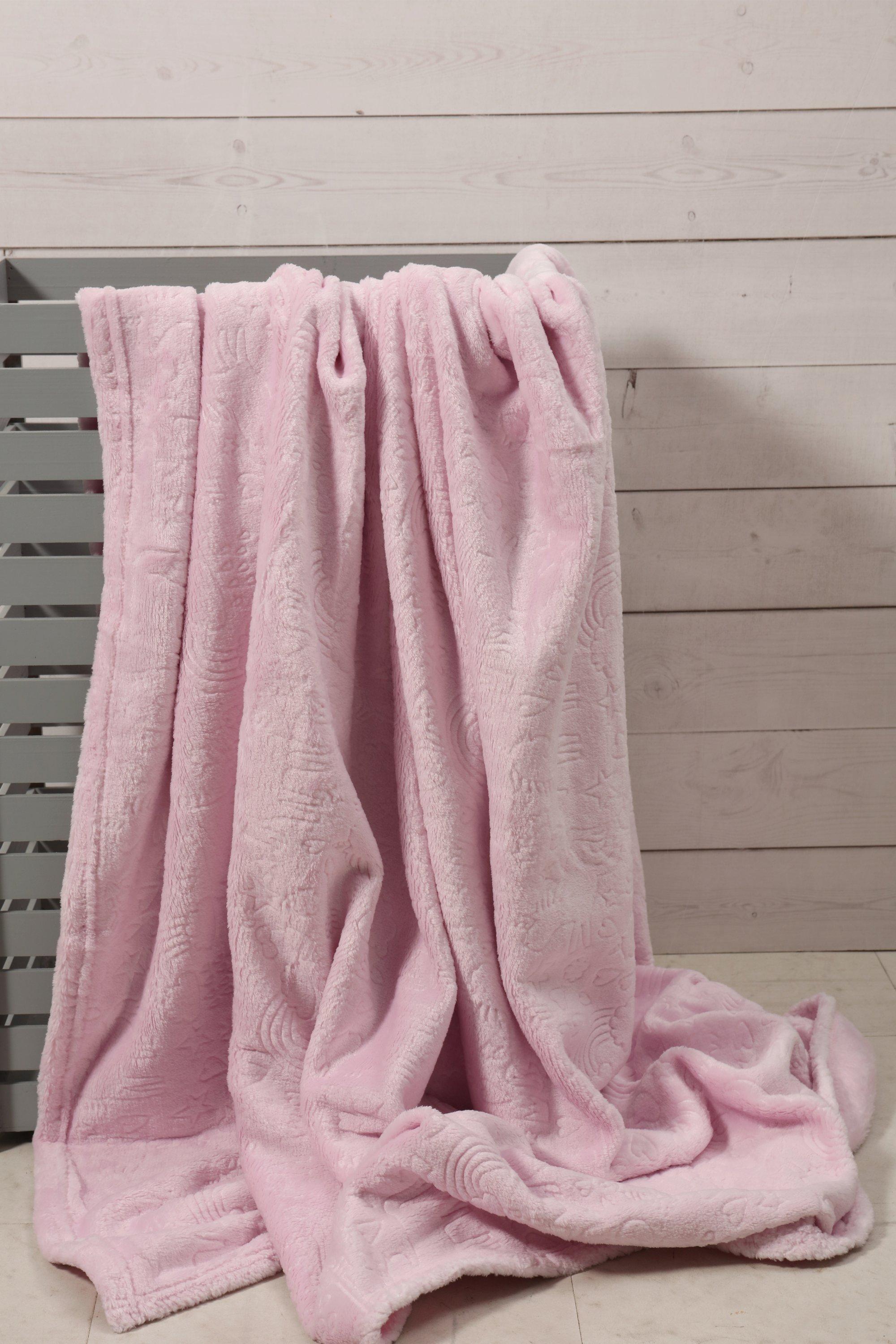 Unicorn Party Embossed Blanket, 150x180cm
