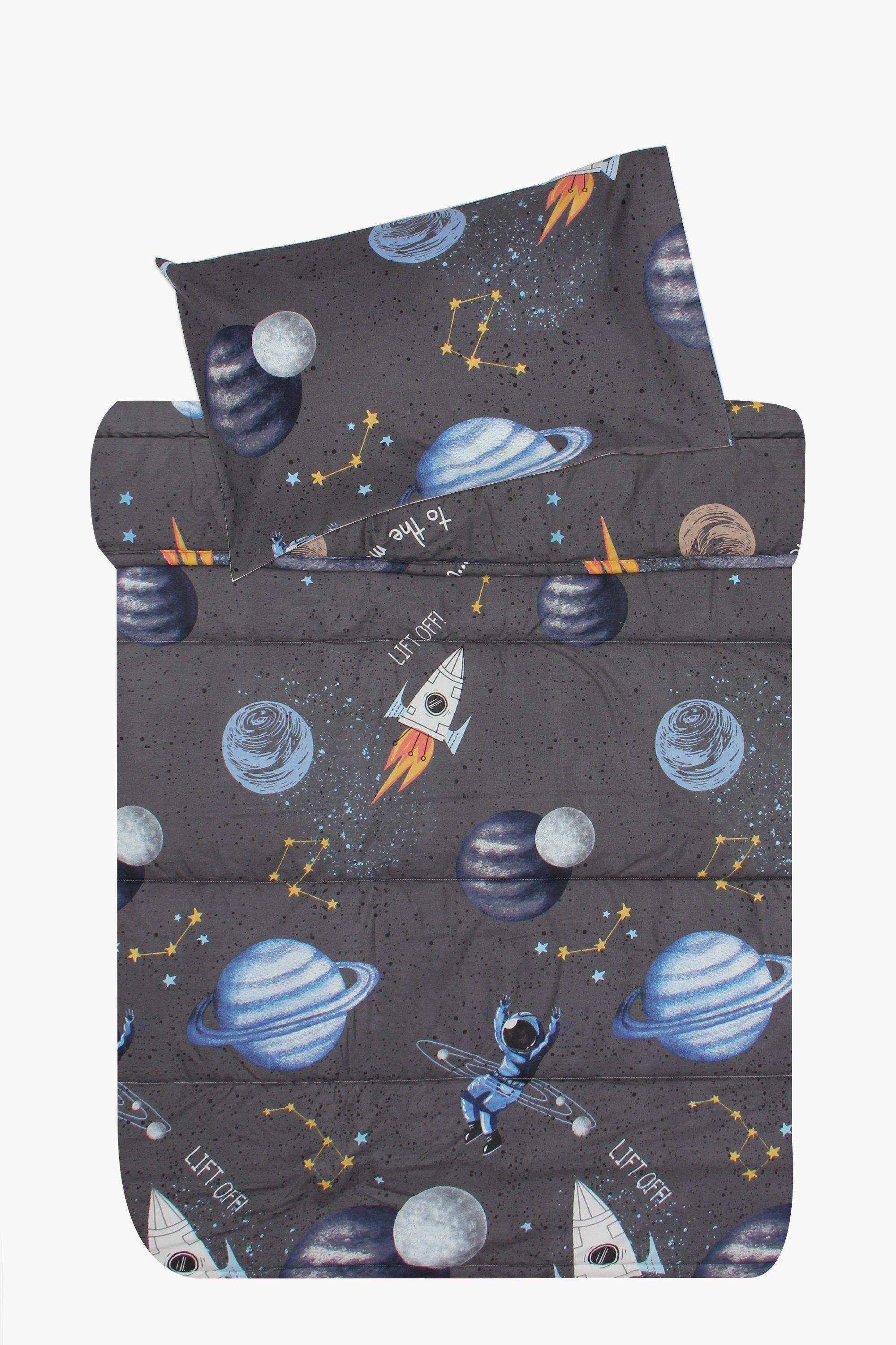 Microfibre Printed Space Comforter Set