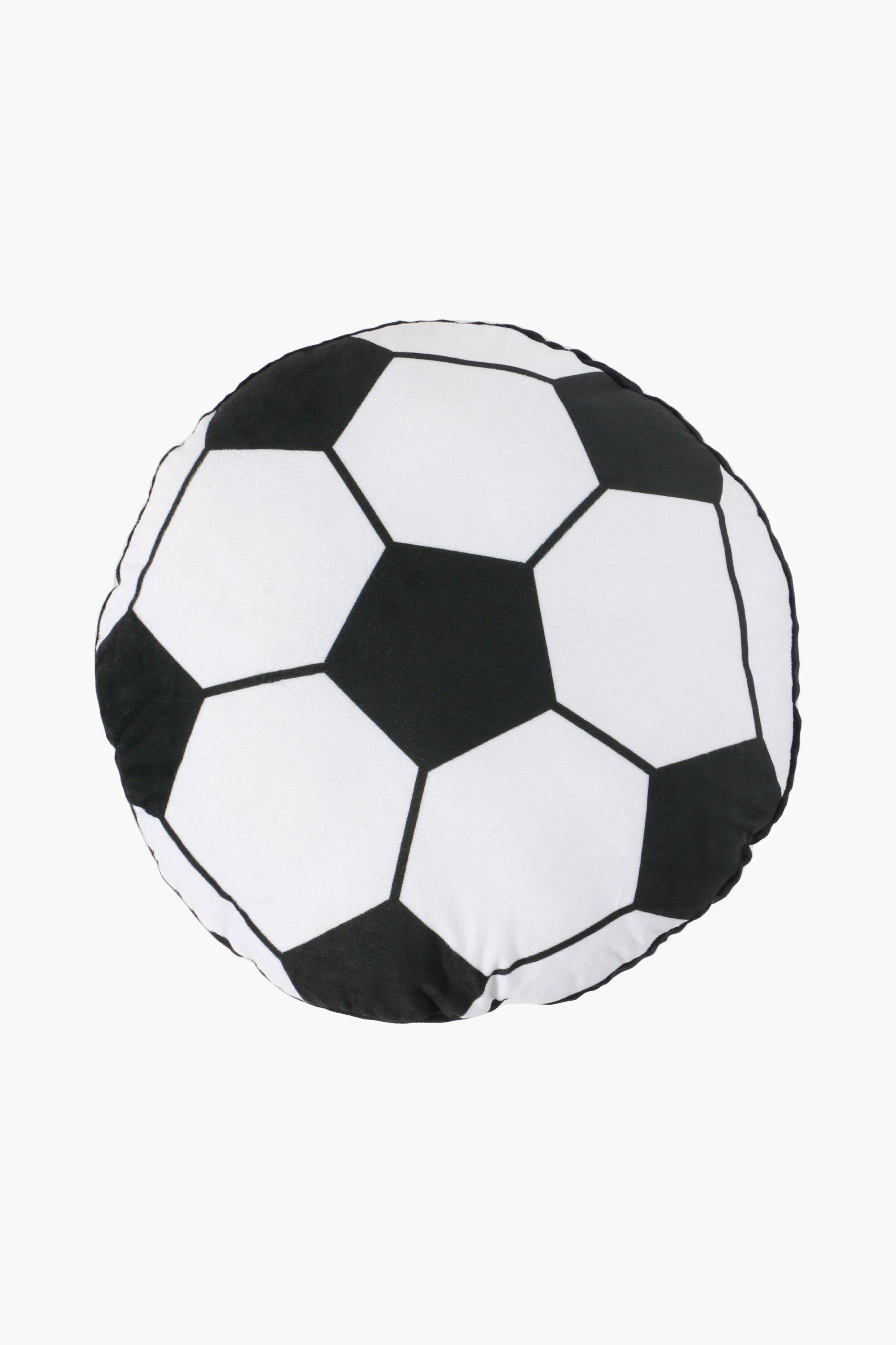 Printed Round Soccer Ball Rug 40x40cm