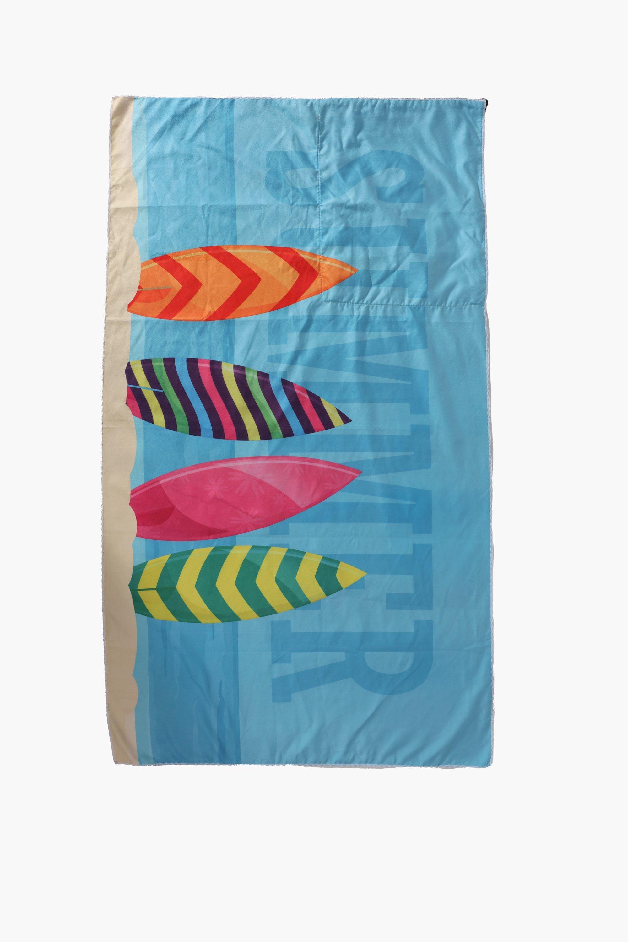Surfboard Towel In A Bag