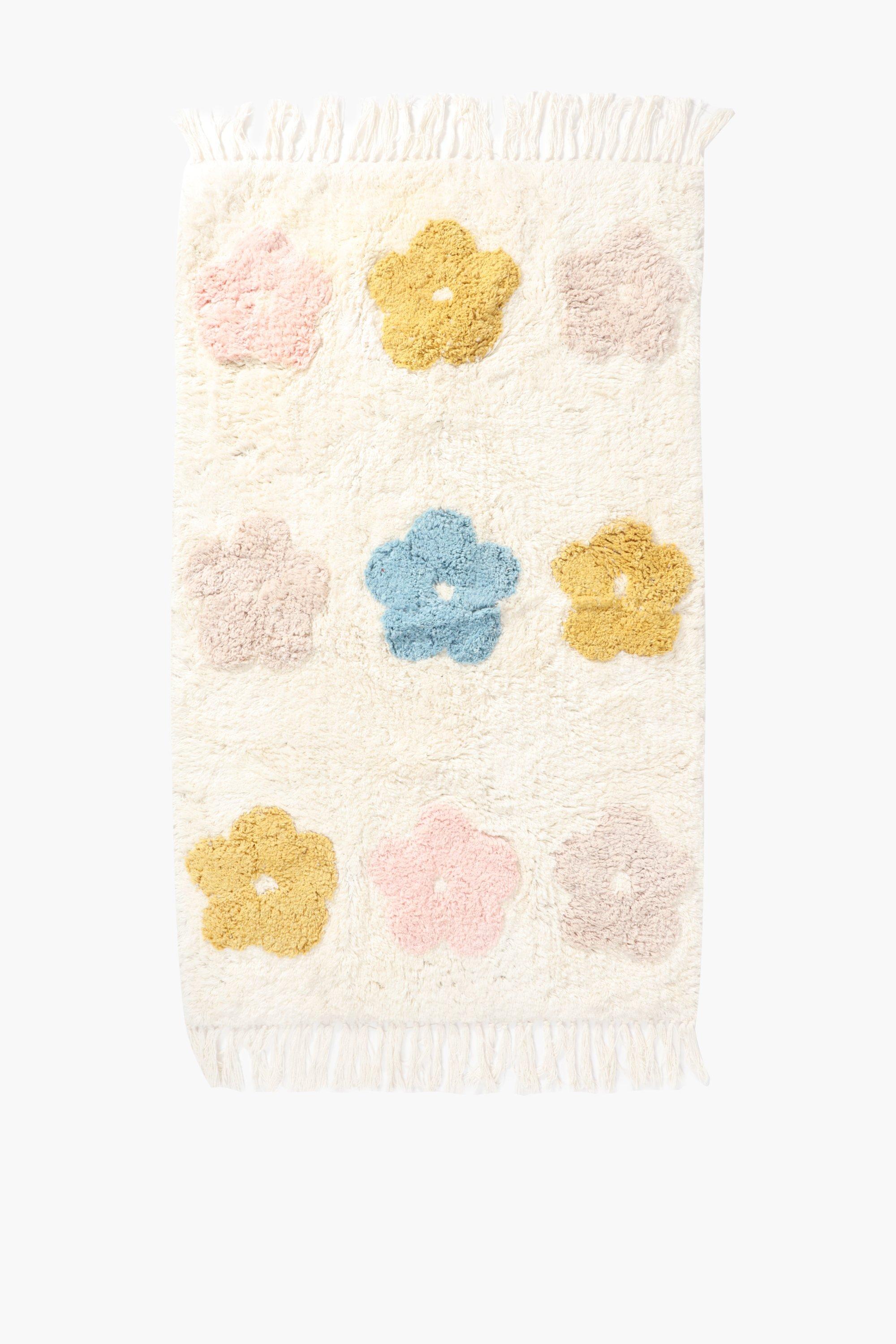 Jacquard Daisy Rug 70x110cm