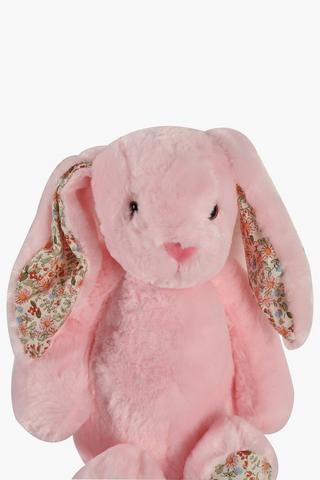 Floral Ear Bunny Soft Toy