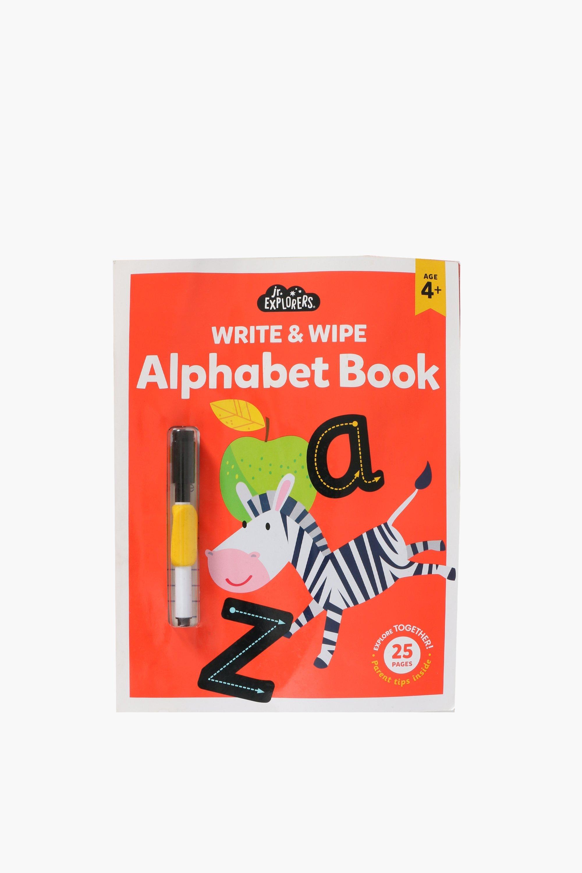 Write And Wipe Alphabet Book