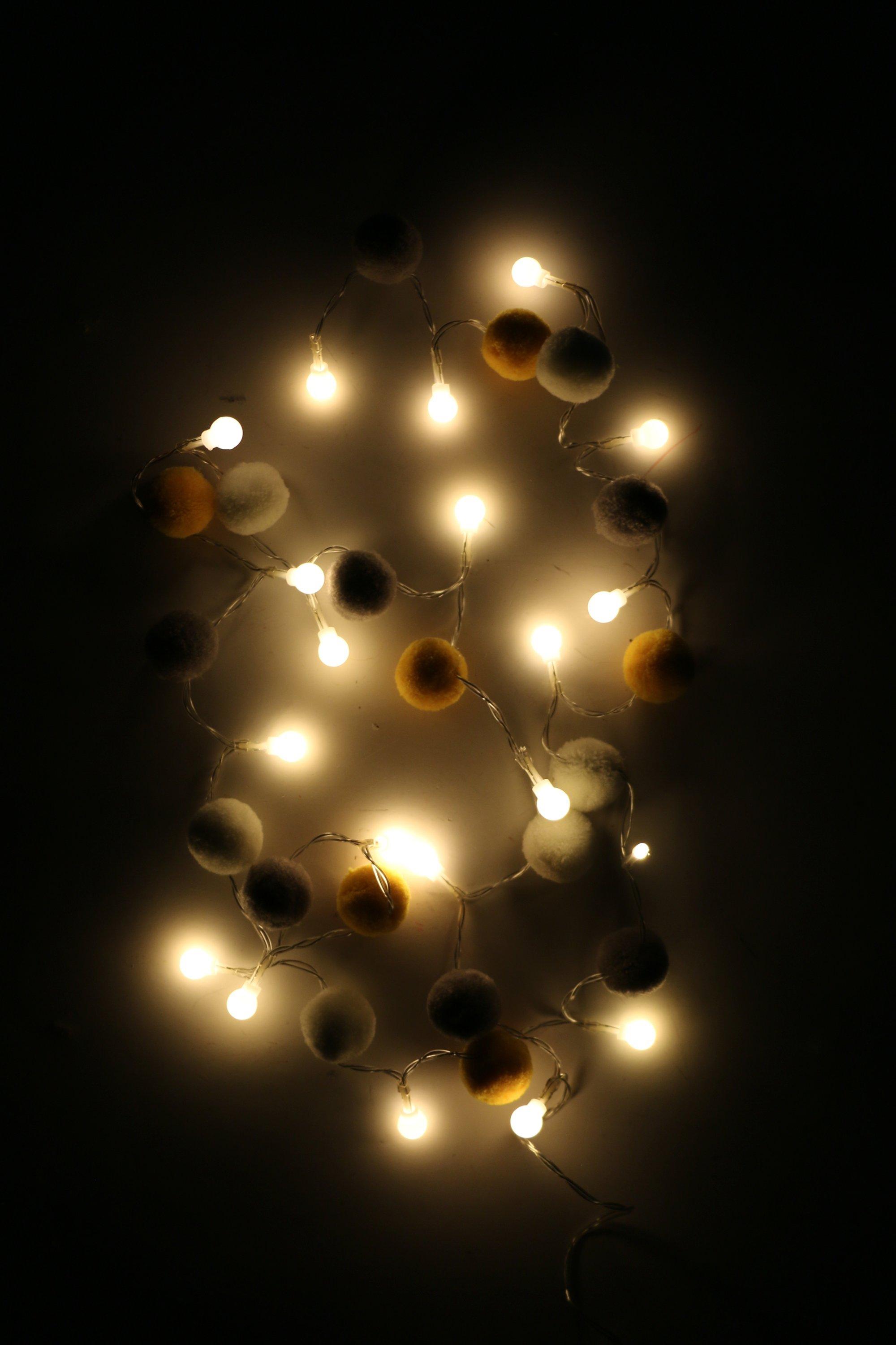 Pom String Lights