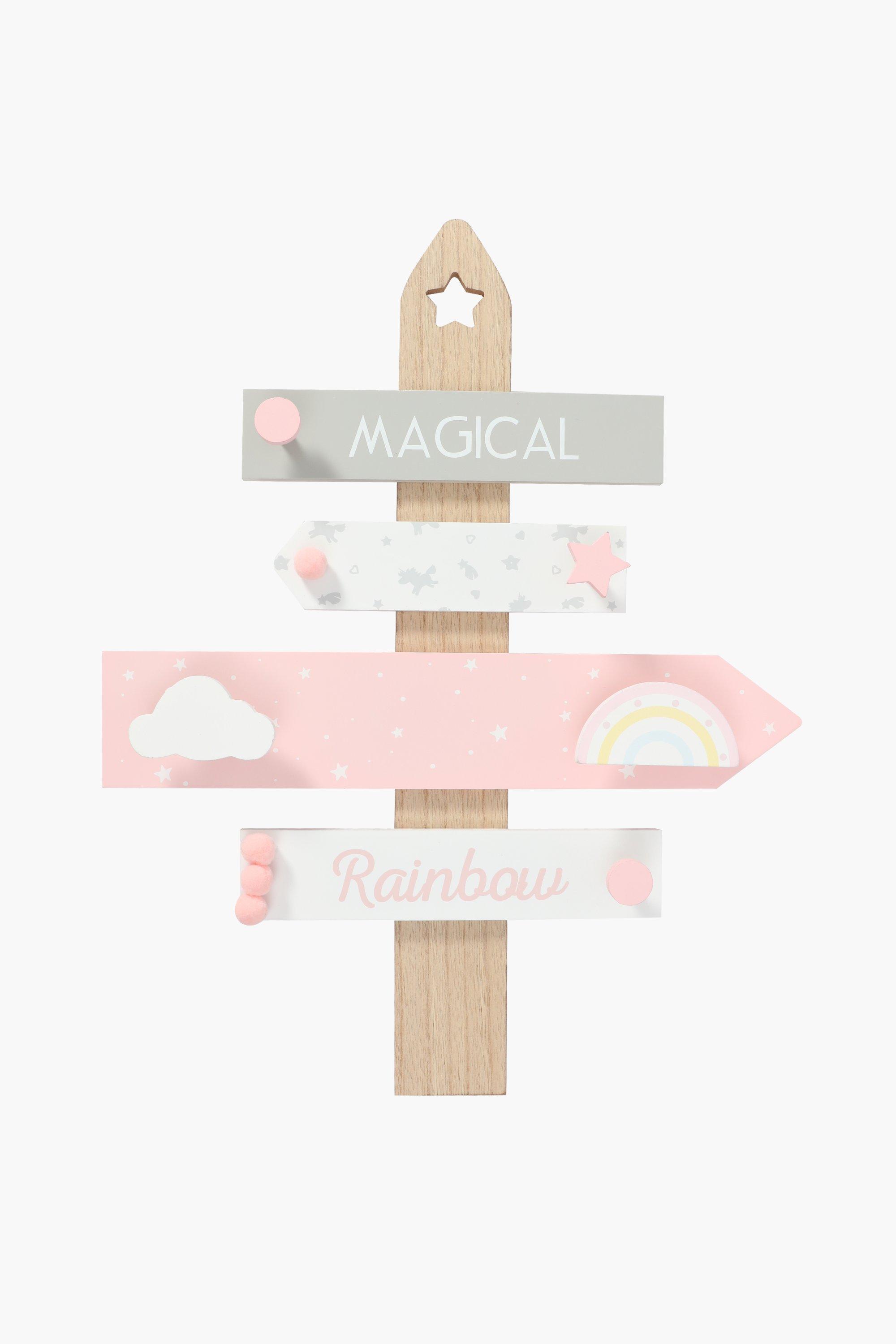 Magical Rainbow Wooden Sign