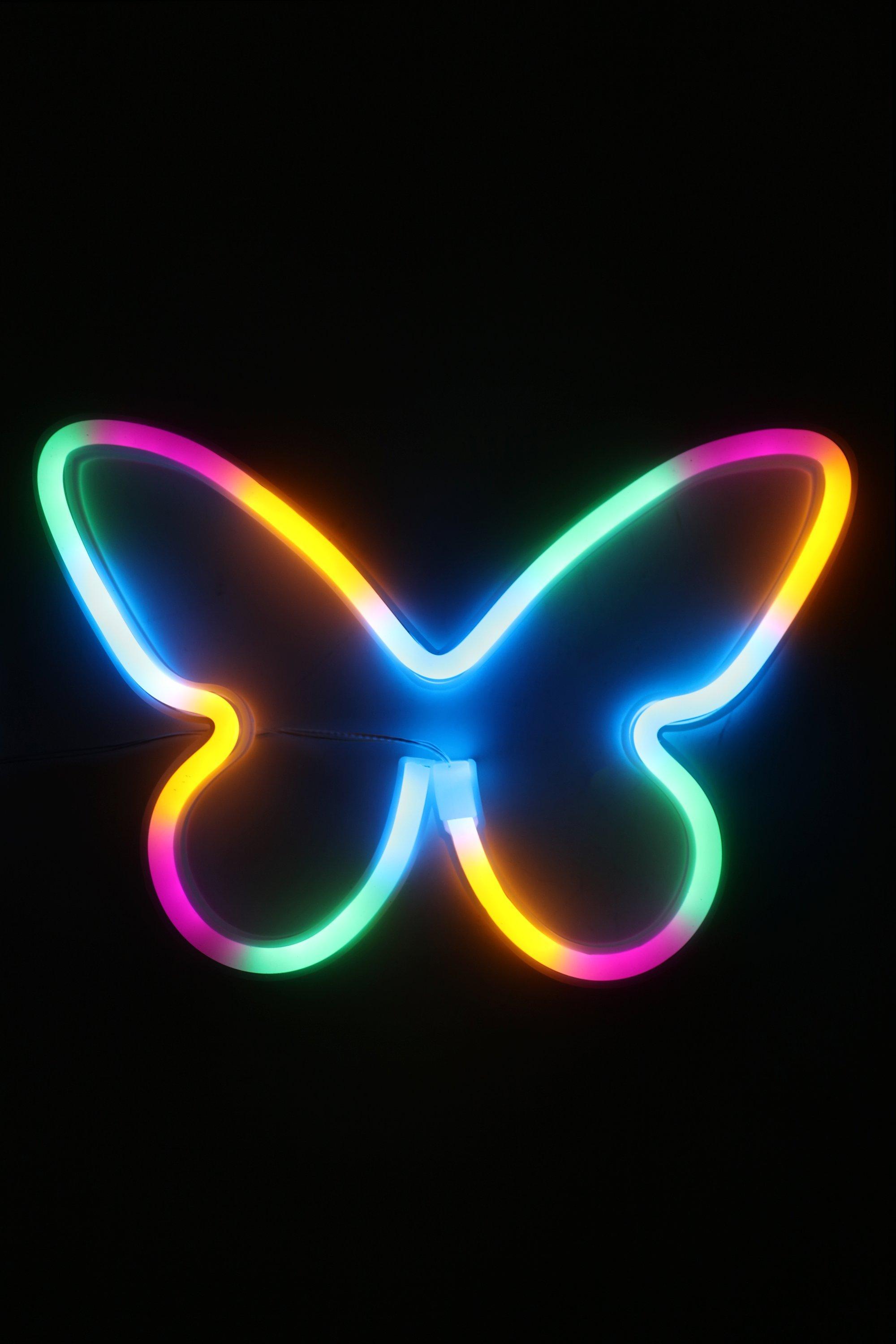 Neon Butterfly Led Light